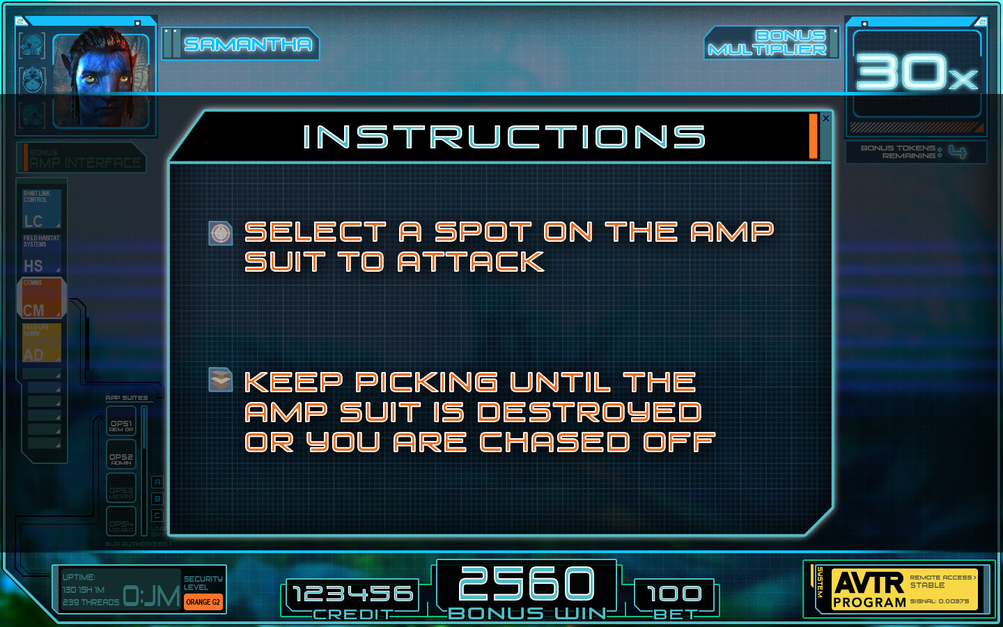 ArtStation - James Cameron's Avatar - Slot Machine Interface (player ...