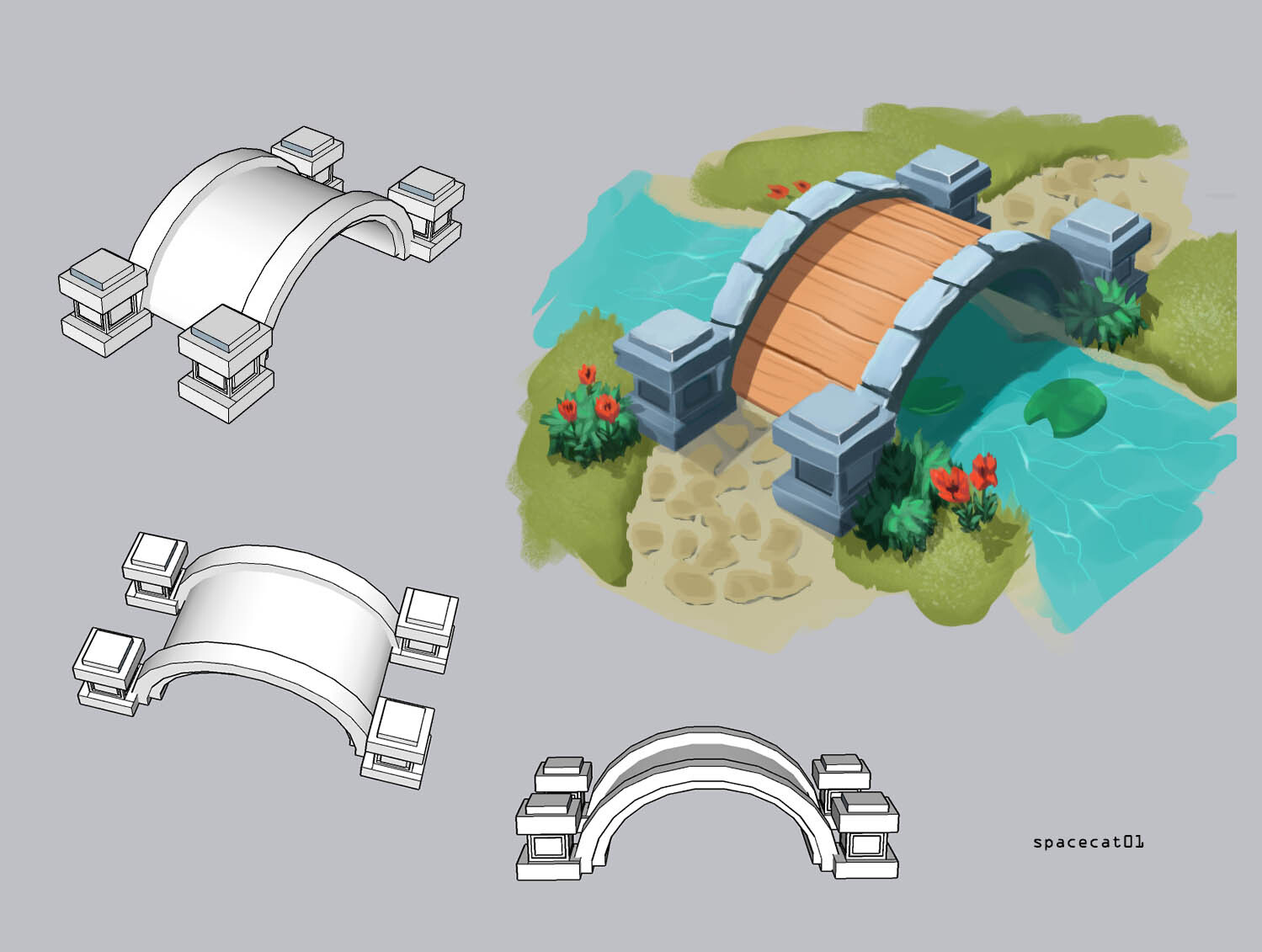 ArtStation - Bridge concept