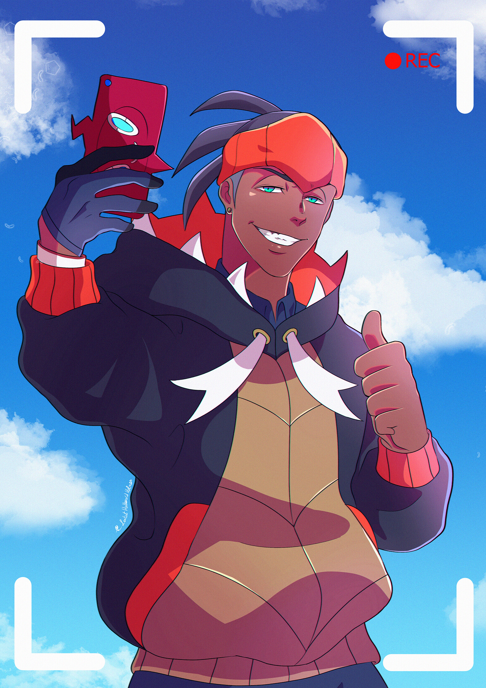 Artstation Raihan Pokemon Sword Shield