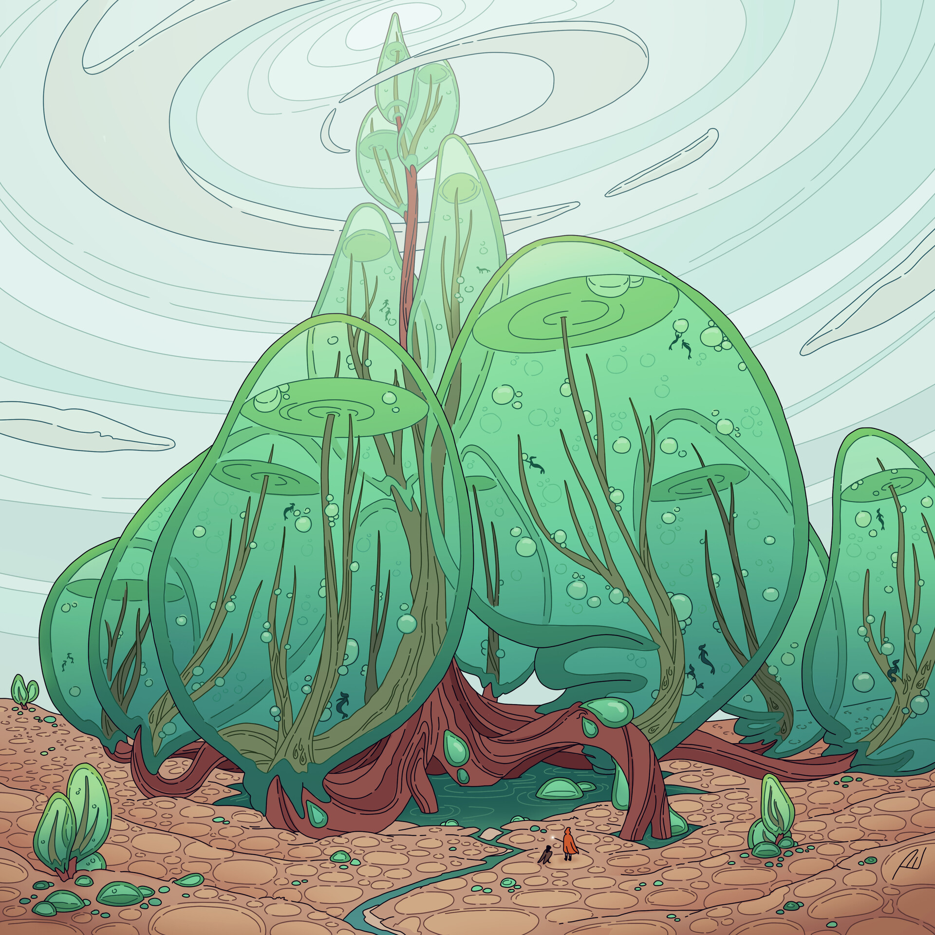 ArtStation - Mermaid Tree