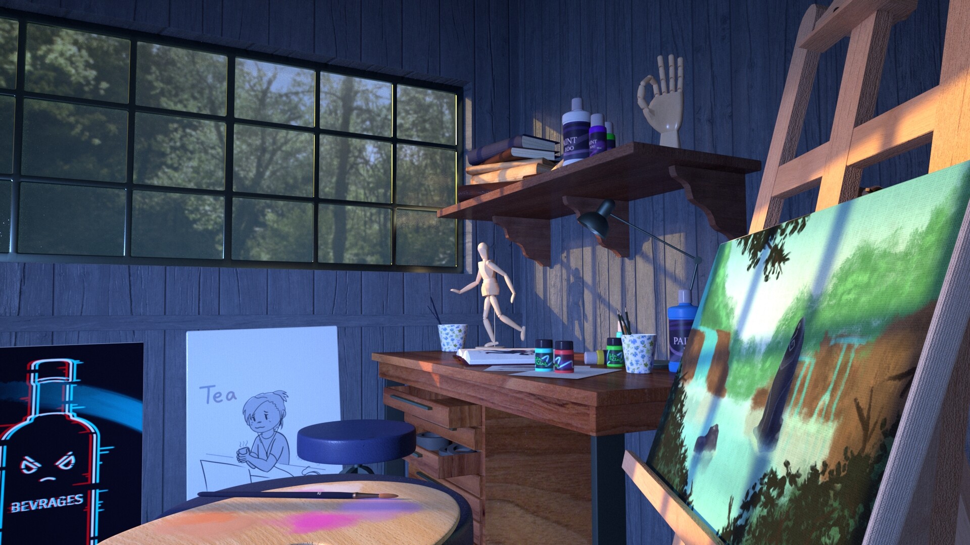 ArtStation - Art Room