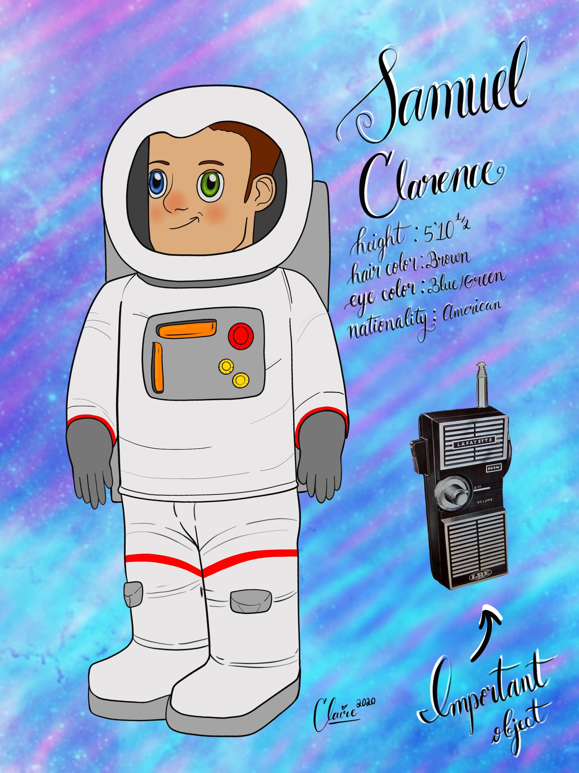 ArtStation - Samuel Clarence - Character Design Process