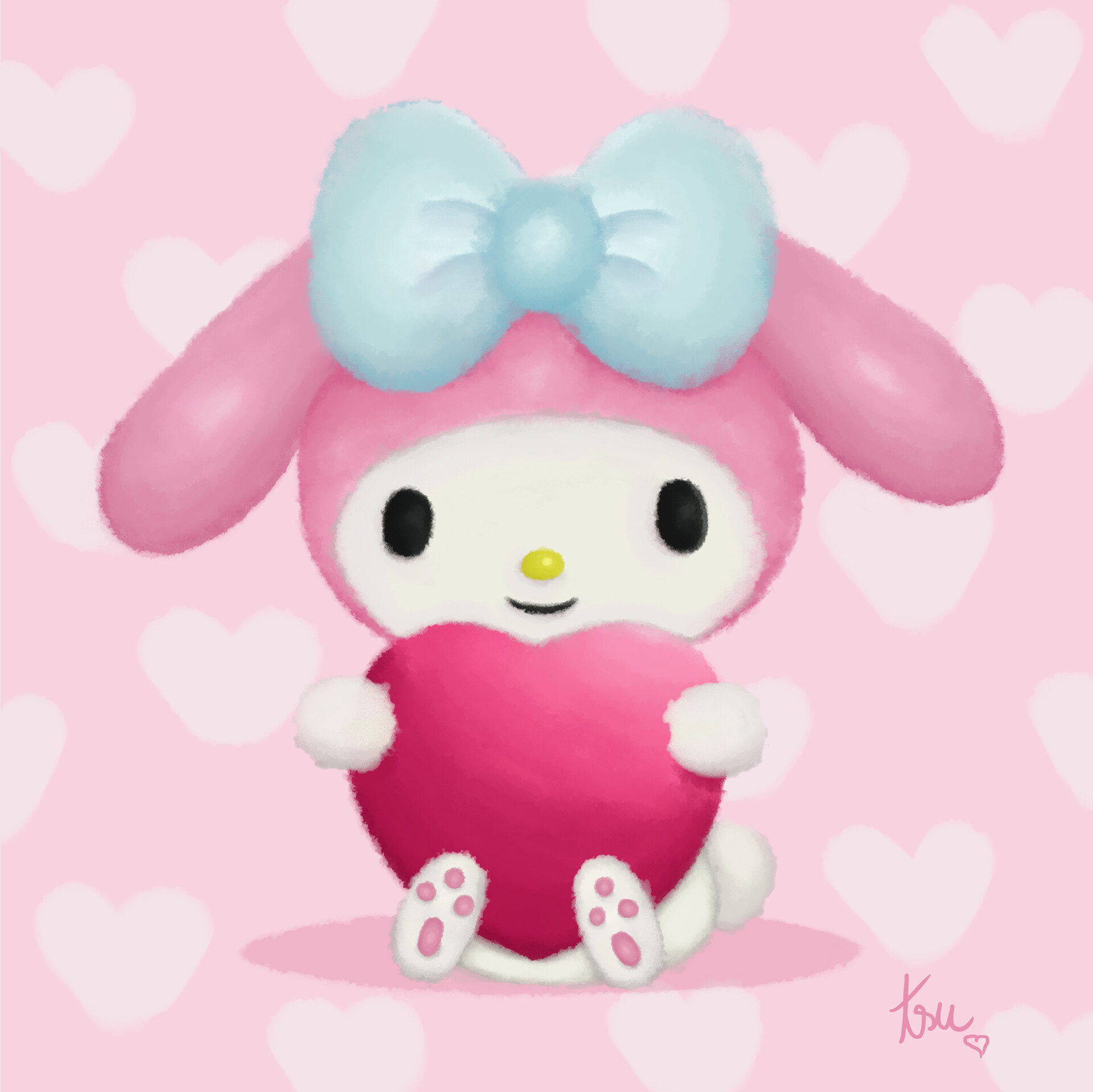 ArtStation - My Melody fan art