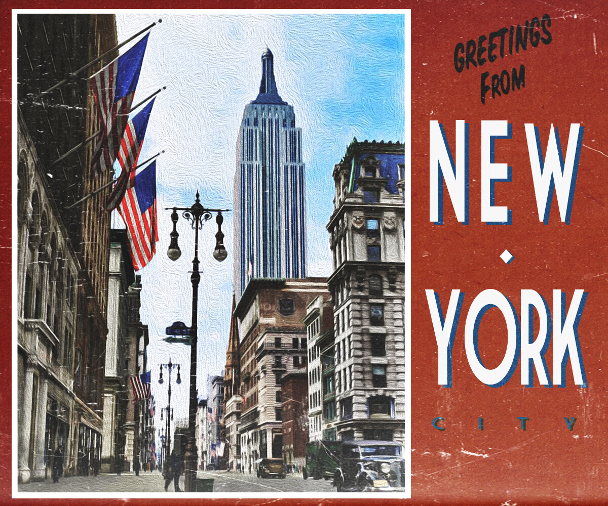 ArtStation - Postcard Project