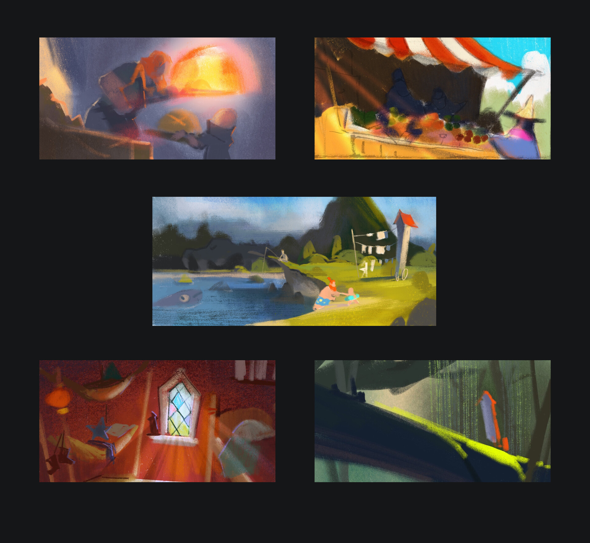 ArtStation - The Cart concepts