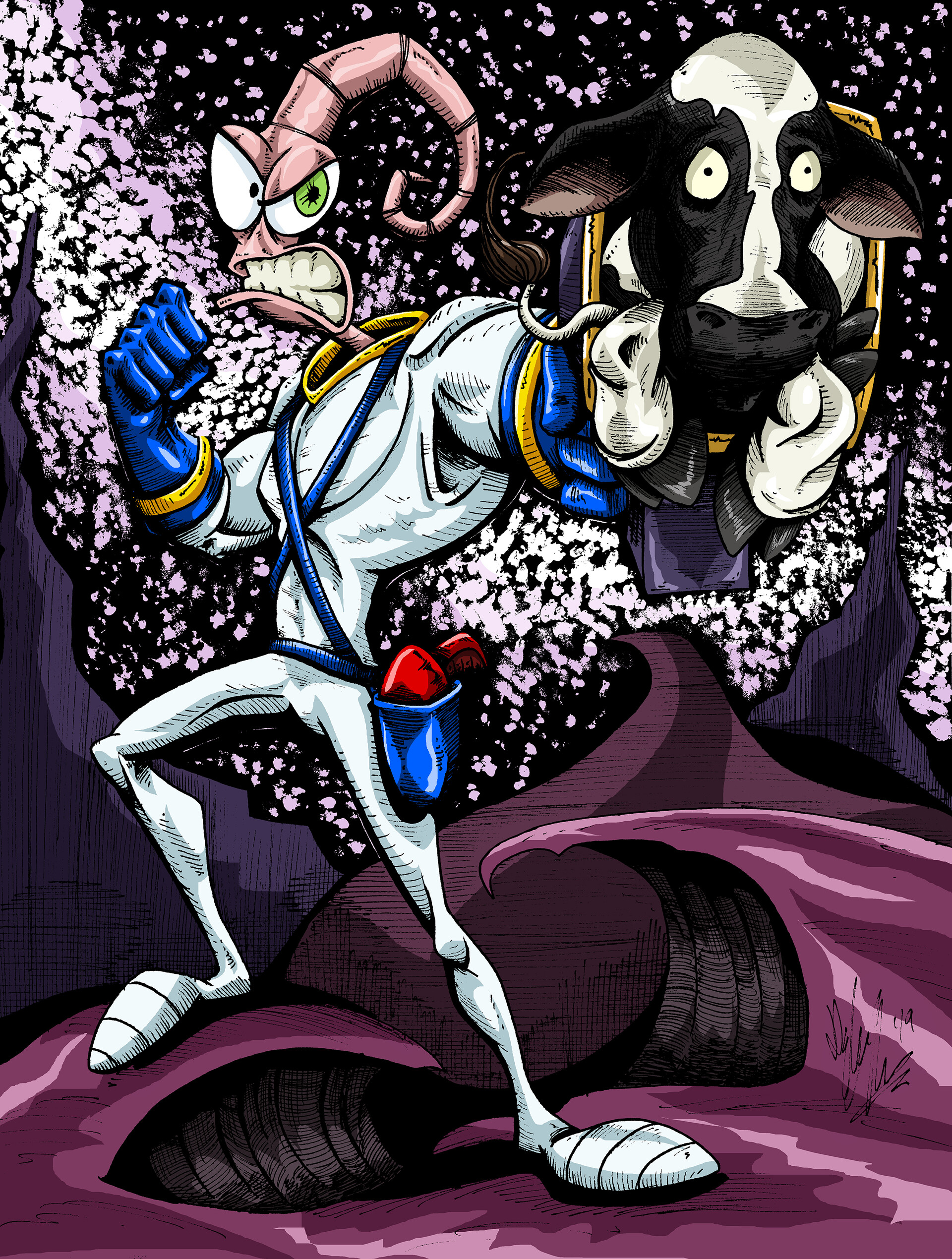ArtStation - Earthworm Jim!