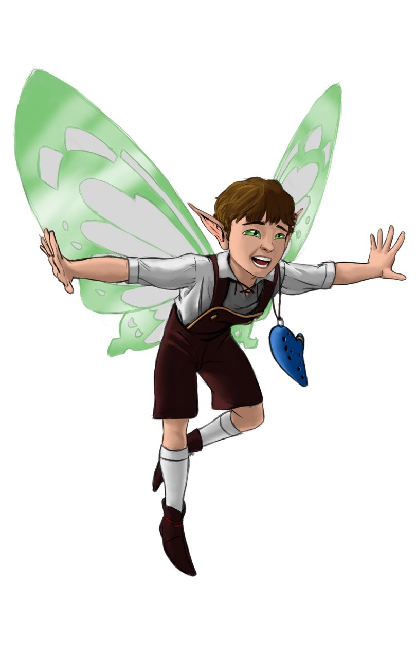 ArtStation - Tormenta20 RPG, Pixel - a character of the sílfide race ...