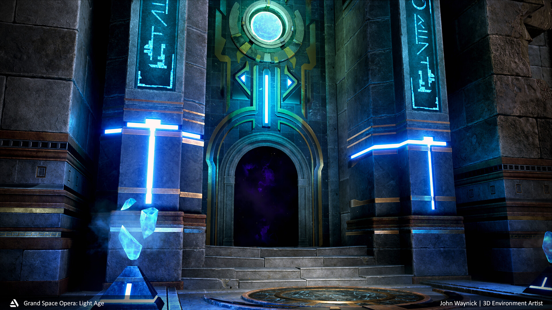 John Waynick: Environment Artist - Grand Space Opera: Light Age ...