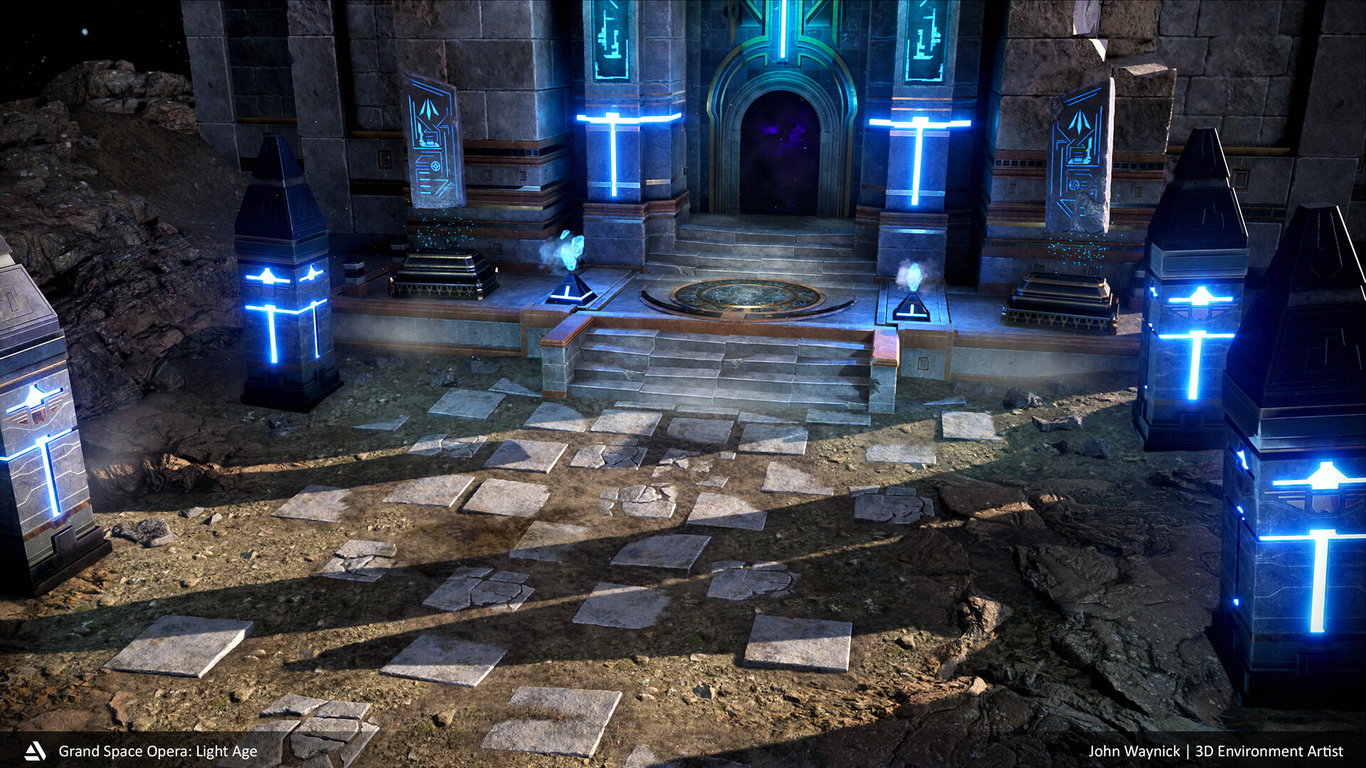 John Waynick: Environment Artist - Grand Space Opera: Light Age ...