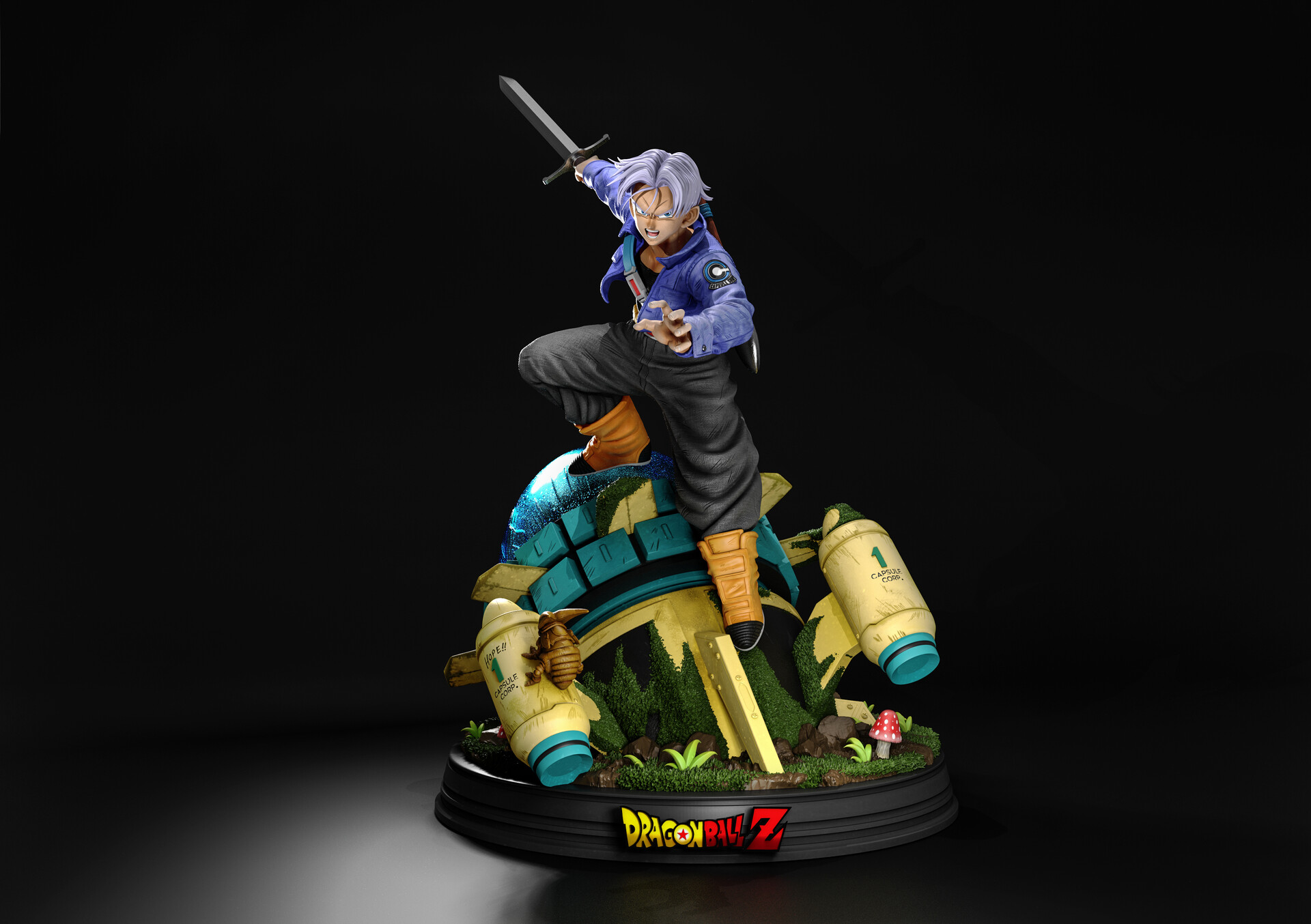 ArtStation - Future Trunks- Fan Art