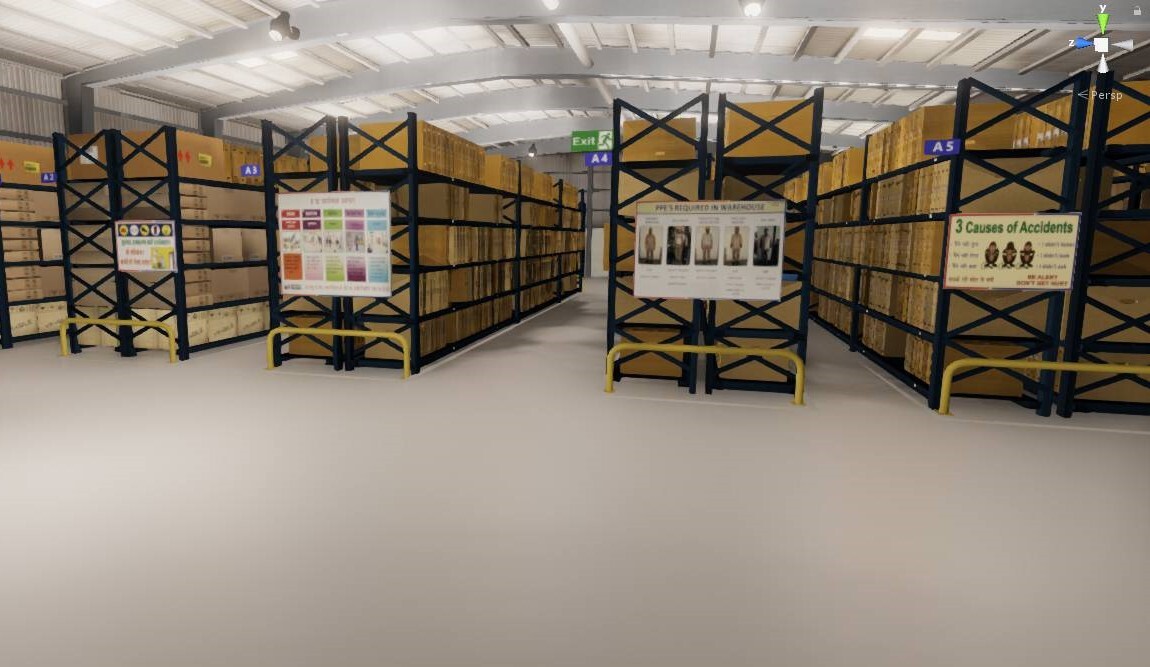 Aman Bhardwaj - Unity Level Design - Fork Lift Simulator Low Poly