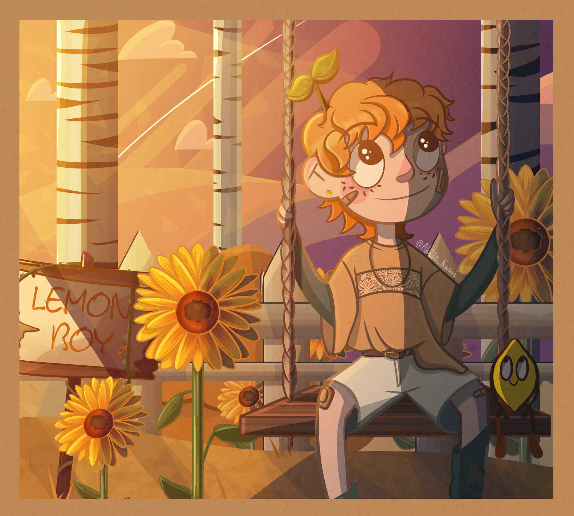 ArtStation - Lemon Boy and Pizza Boy