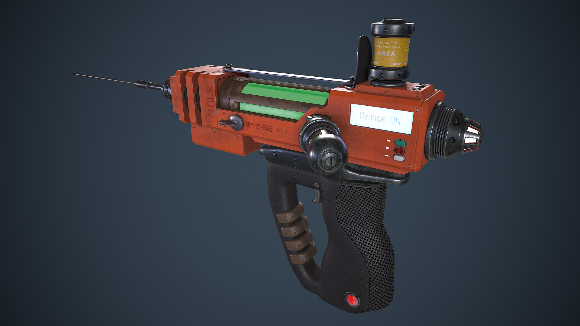 ArtStation - Scifi syringe