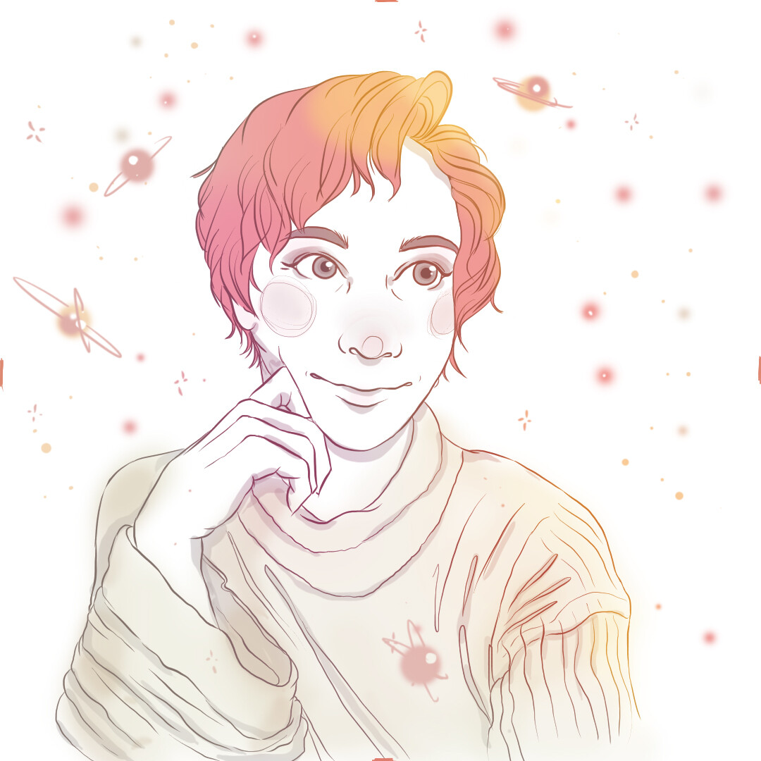 ArtStation - Soft self portrait