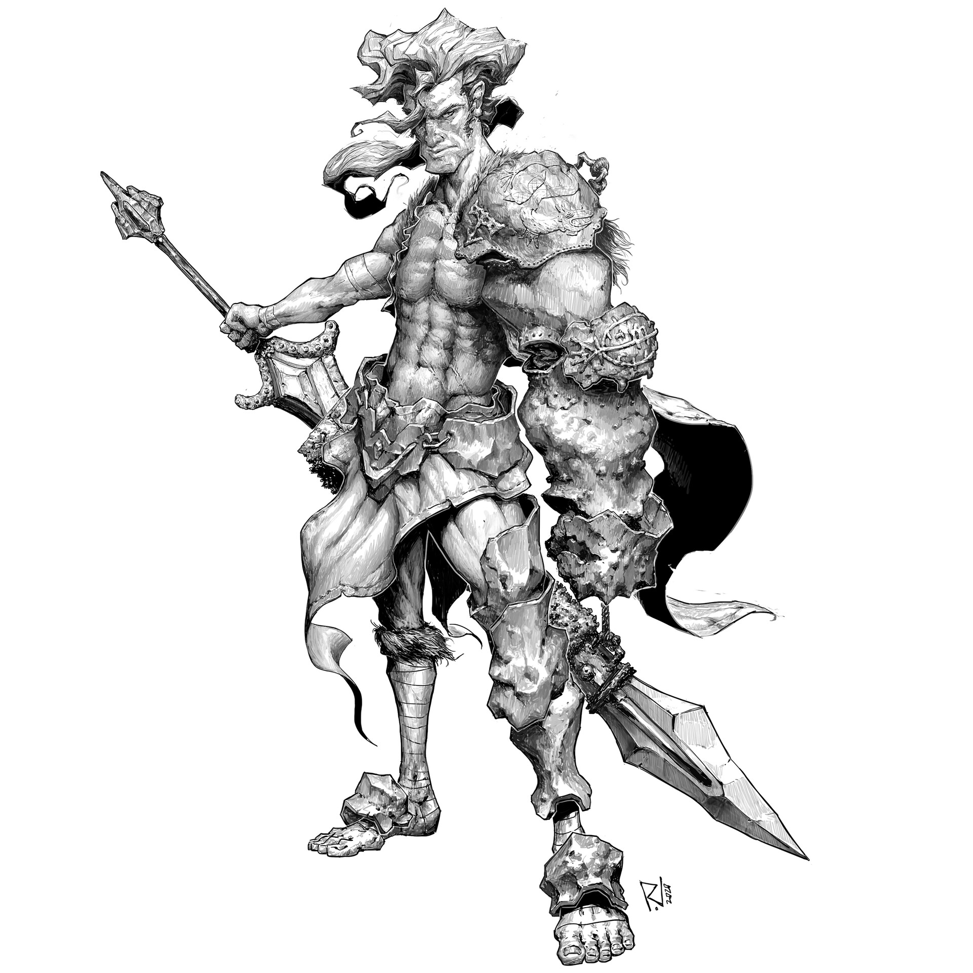 ArtStation - Character Illustration | UC's Rien Jart