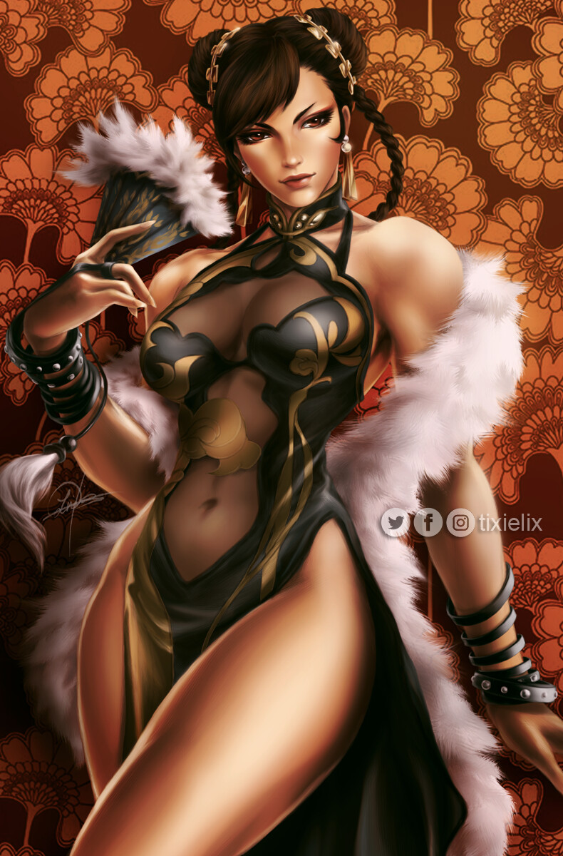 Artstation Covert Op Chun Li