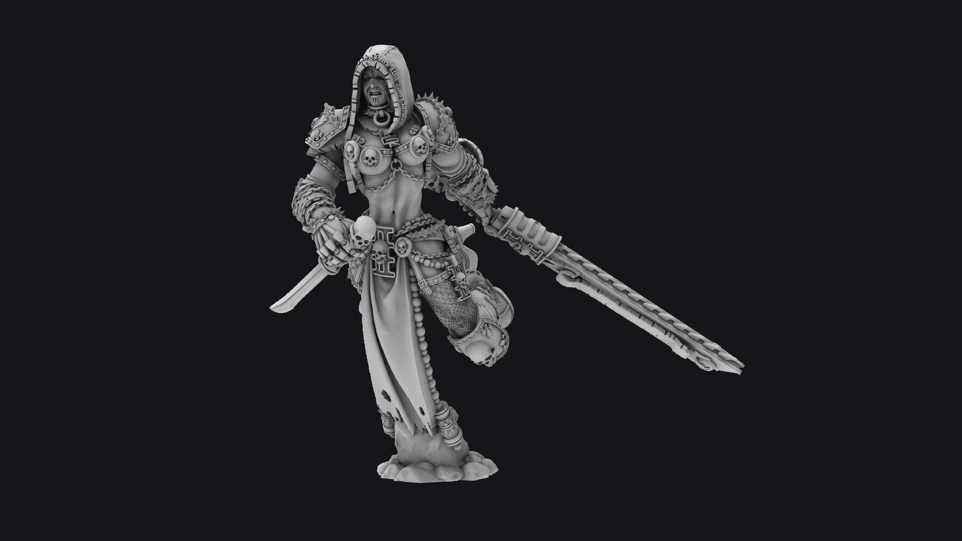 ArtStation - GR082 • Female Repentia Sisters V2.0 • Warhammer 40k