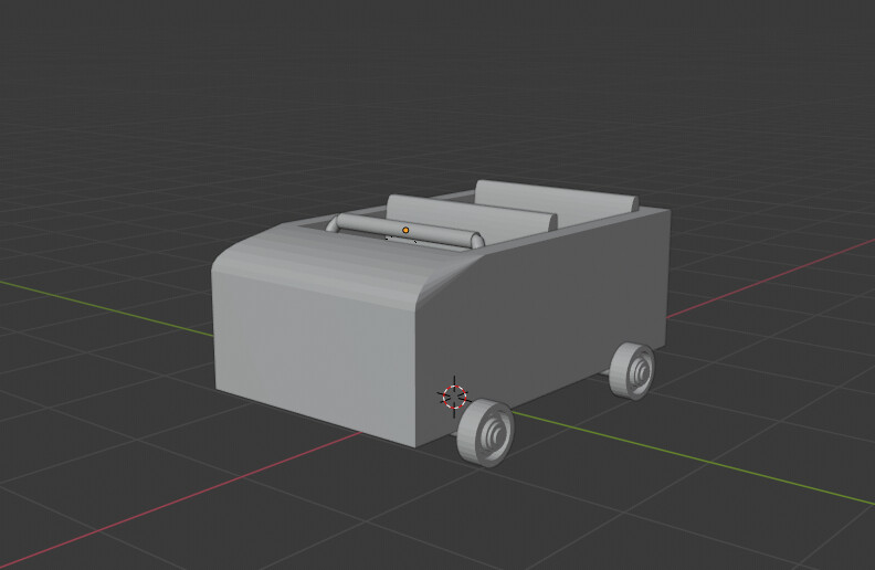 ArtStation - Coaster Cart Progress 2