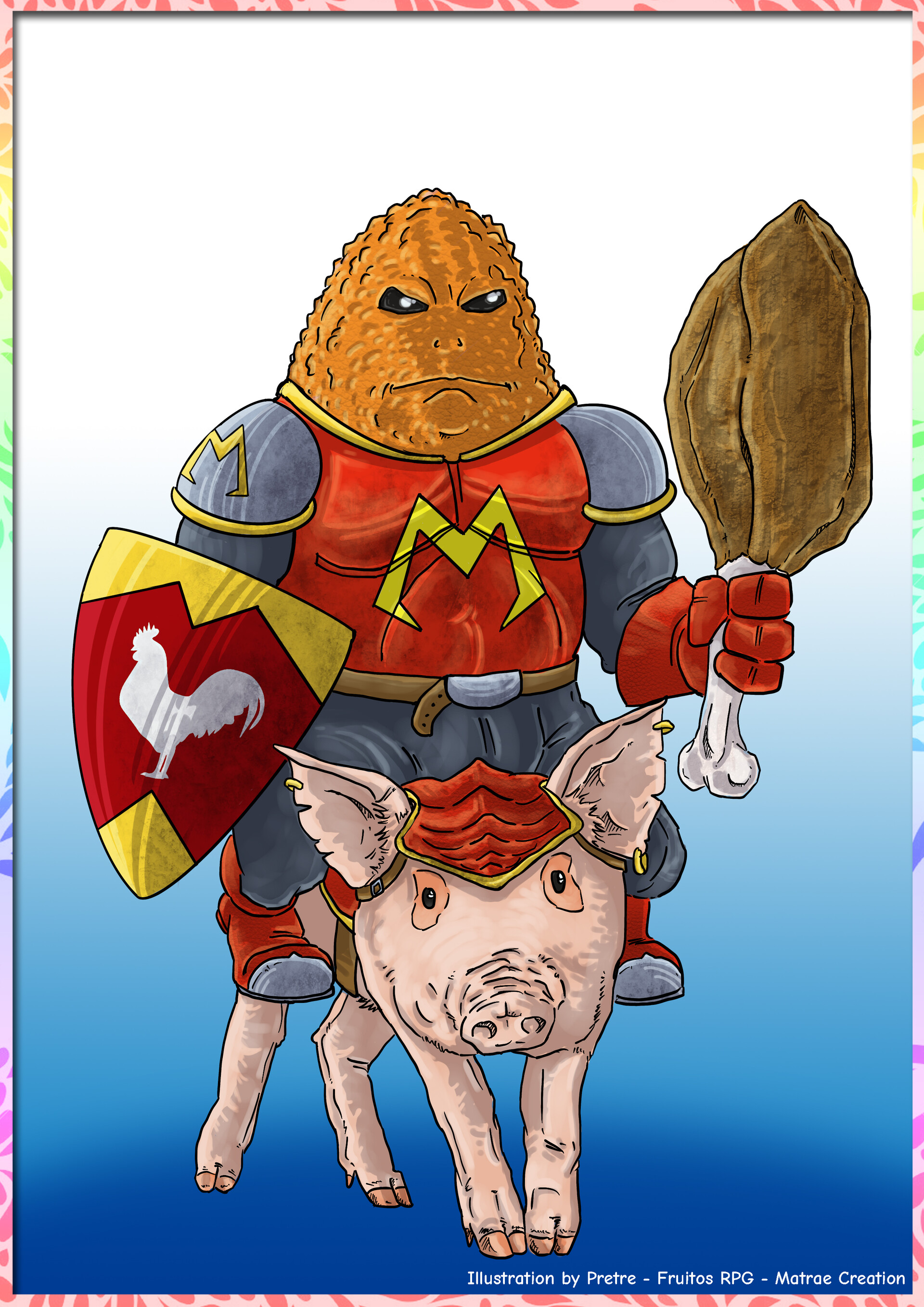 ArtStation - Capitaine Chicken - Fruitos RPG