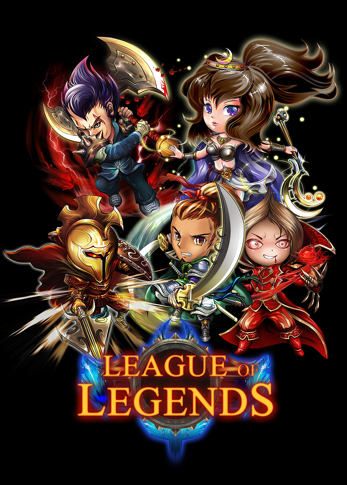 ArtStation - Heroes in League of Legends