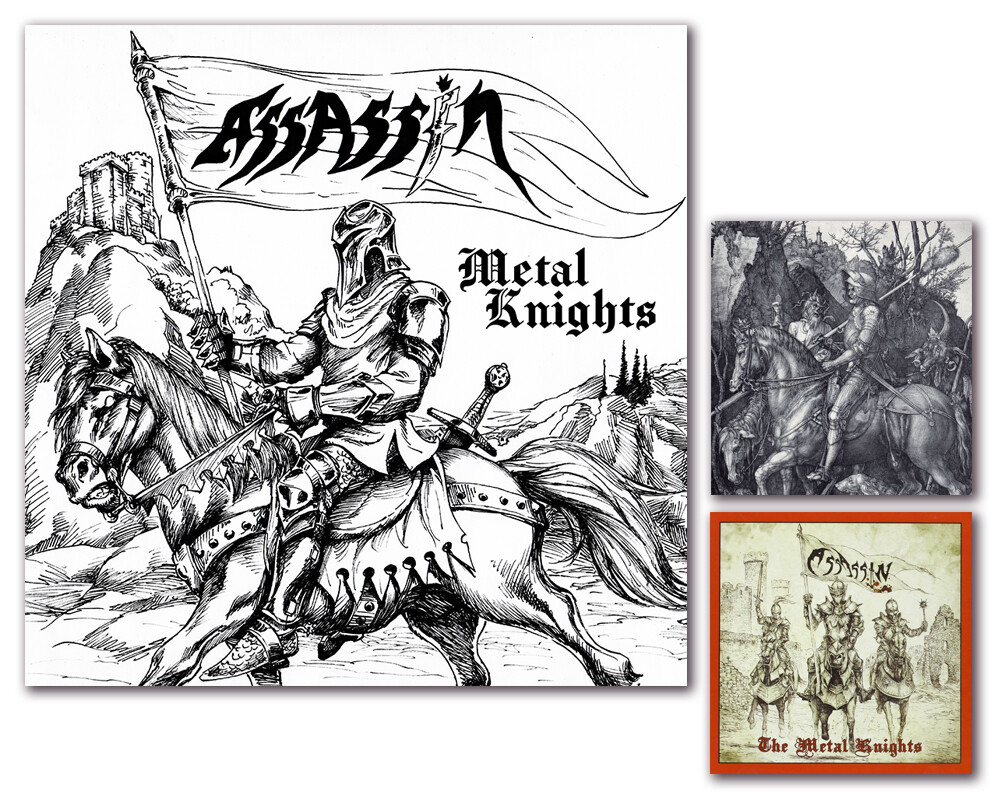 ArtStation - Assassin - Metal Knights Album Cover