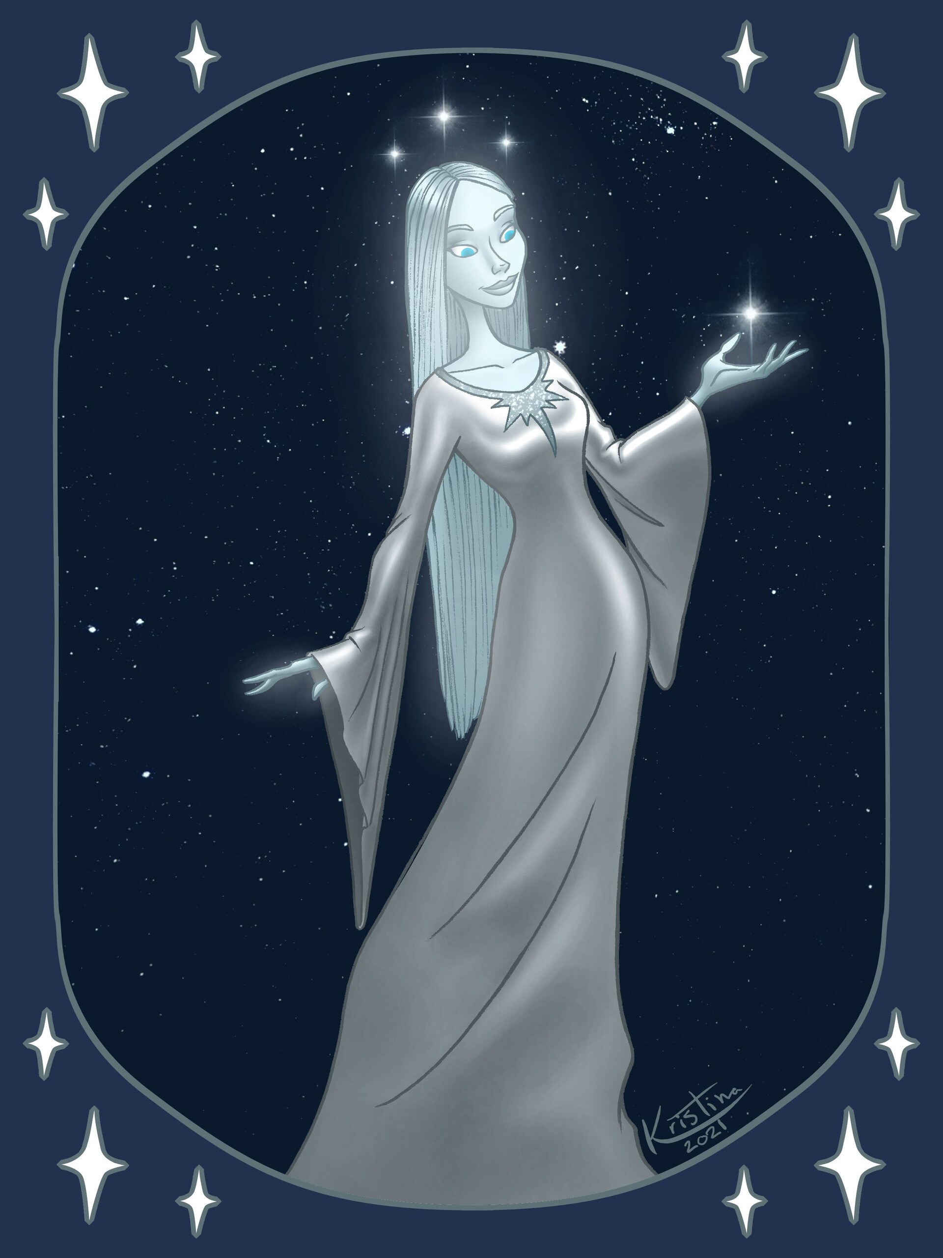 ArtStation - Varda, Lady of the Stars