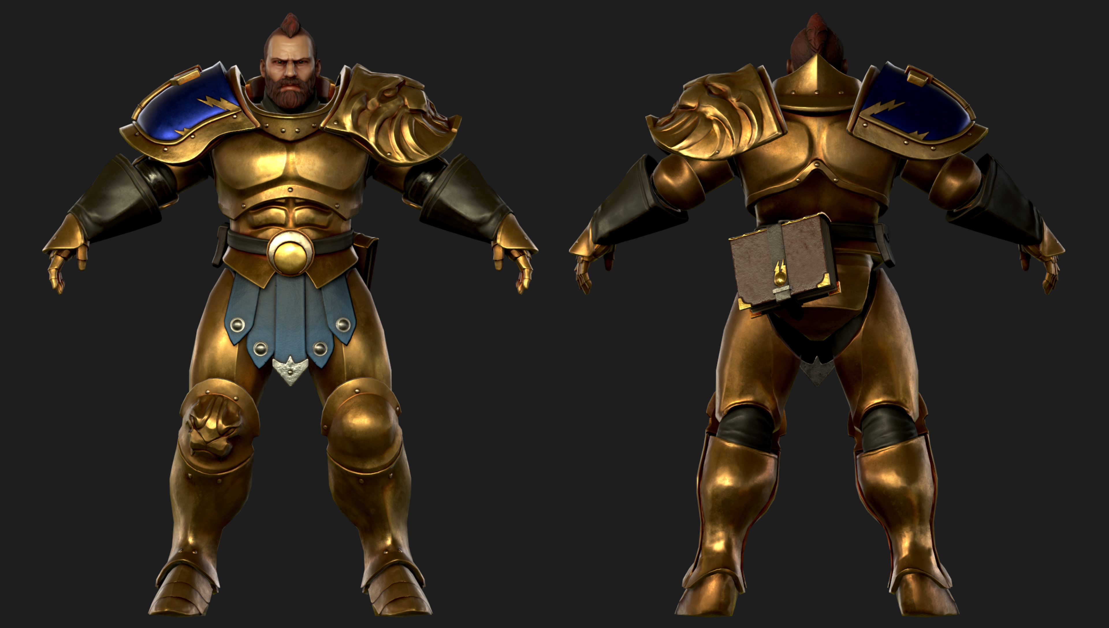 Liam Cullen - Knight Questor - Warhammer Quest: Silver Tower