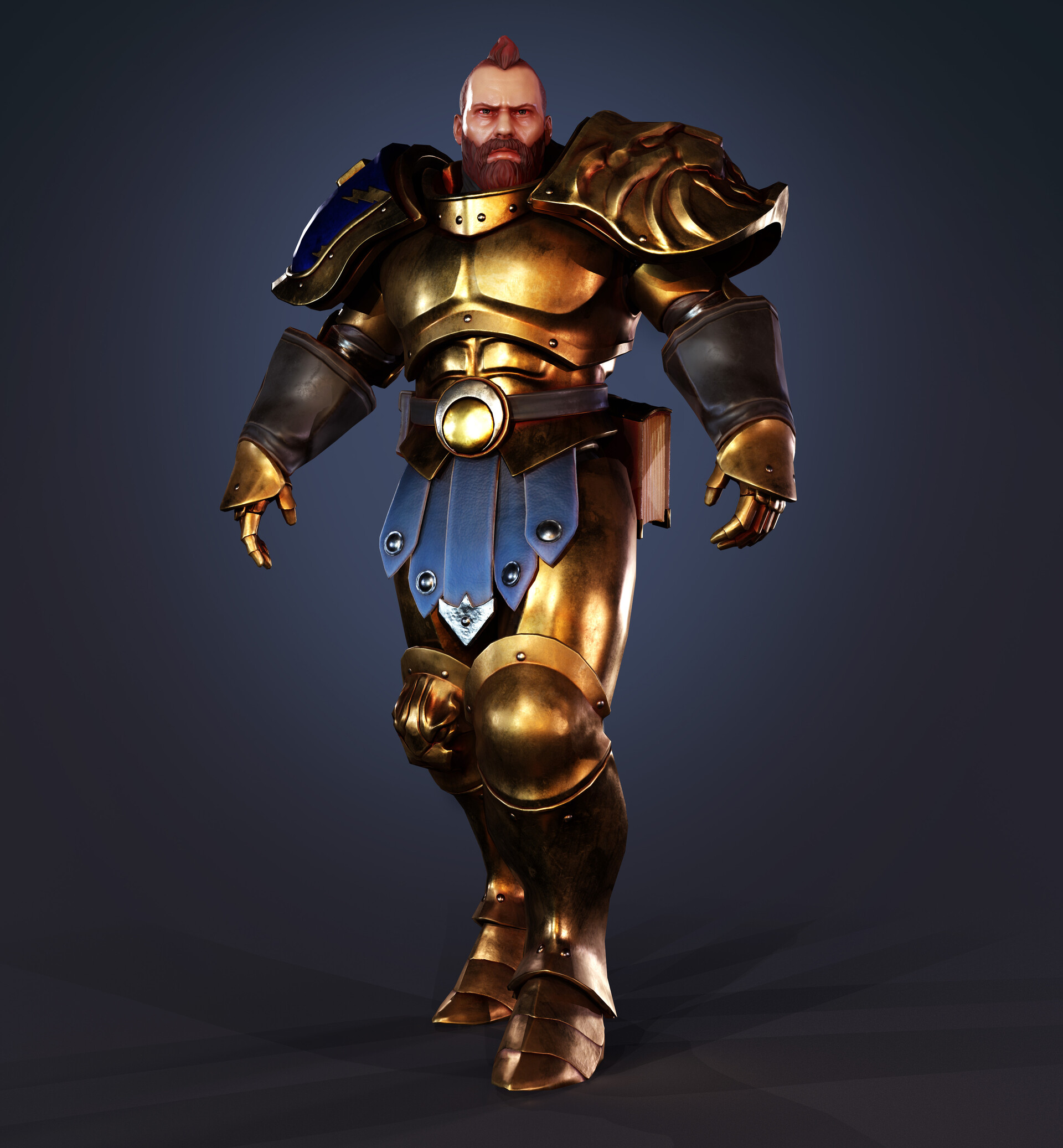 Liam Cullen - Knight Questor - Warhammer Quest: Silver Tower