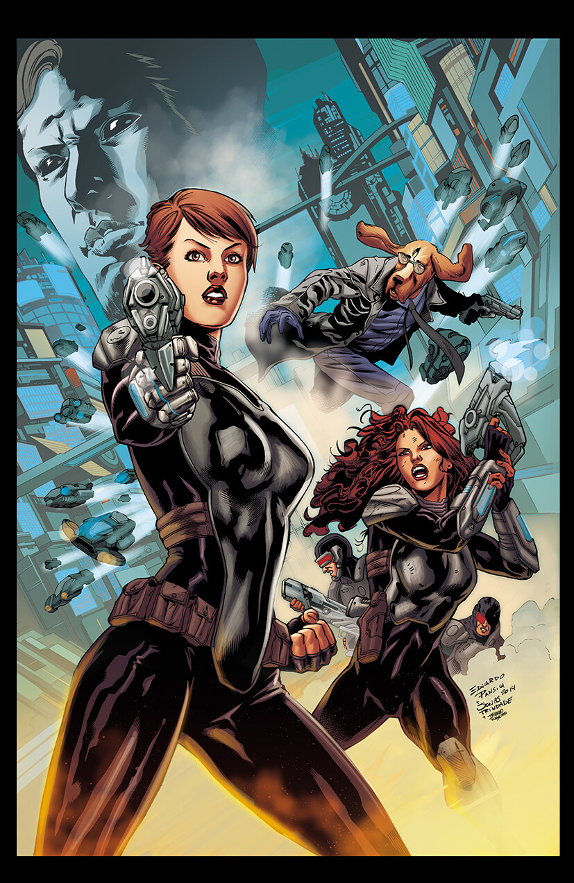 ArtStation - Comic Cover Colors