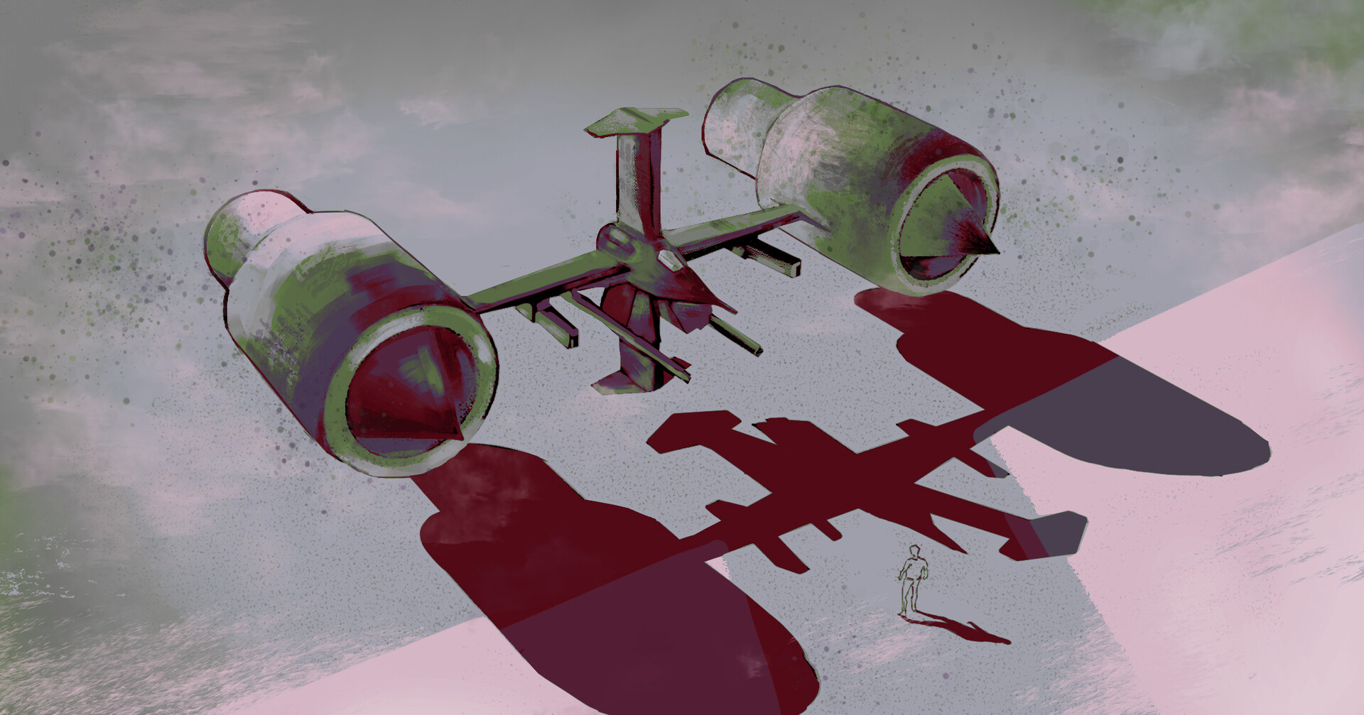 ArtStation - Aerial Vehicle Podracer concept