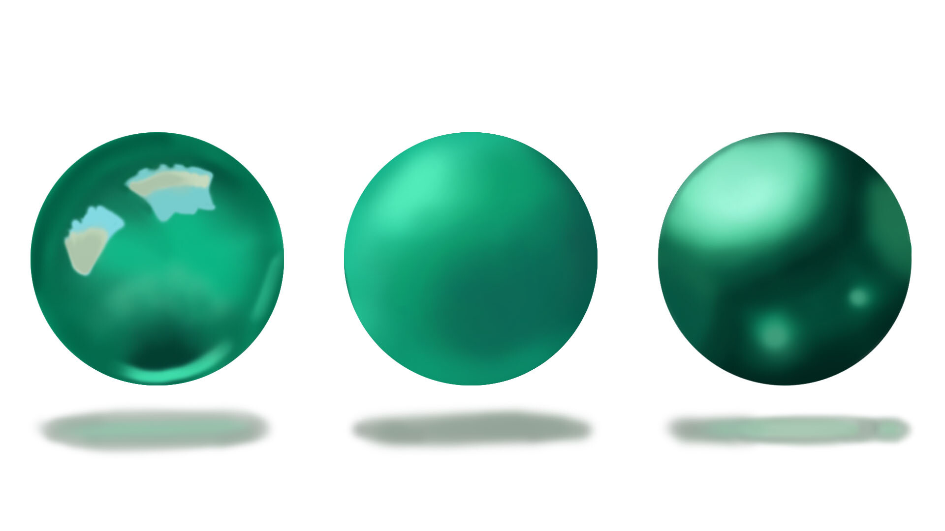 ArtStation - Green Material Study