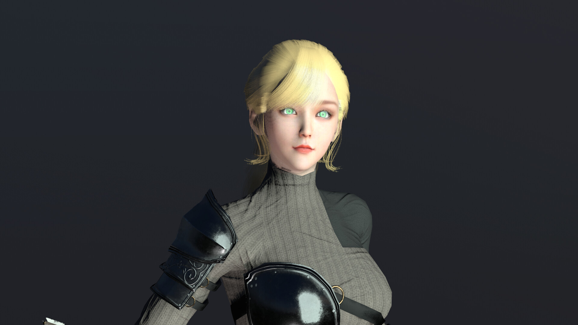 ArtStation - ESM Aida S2: female warrior, hunter costume