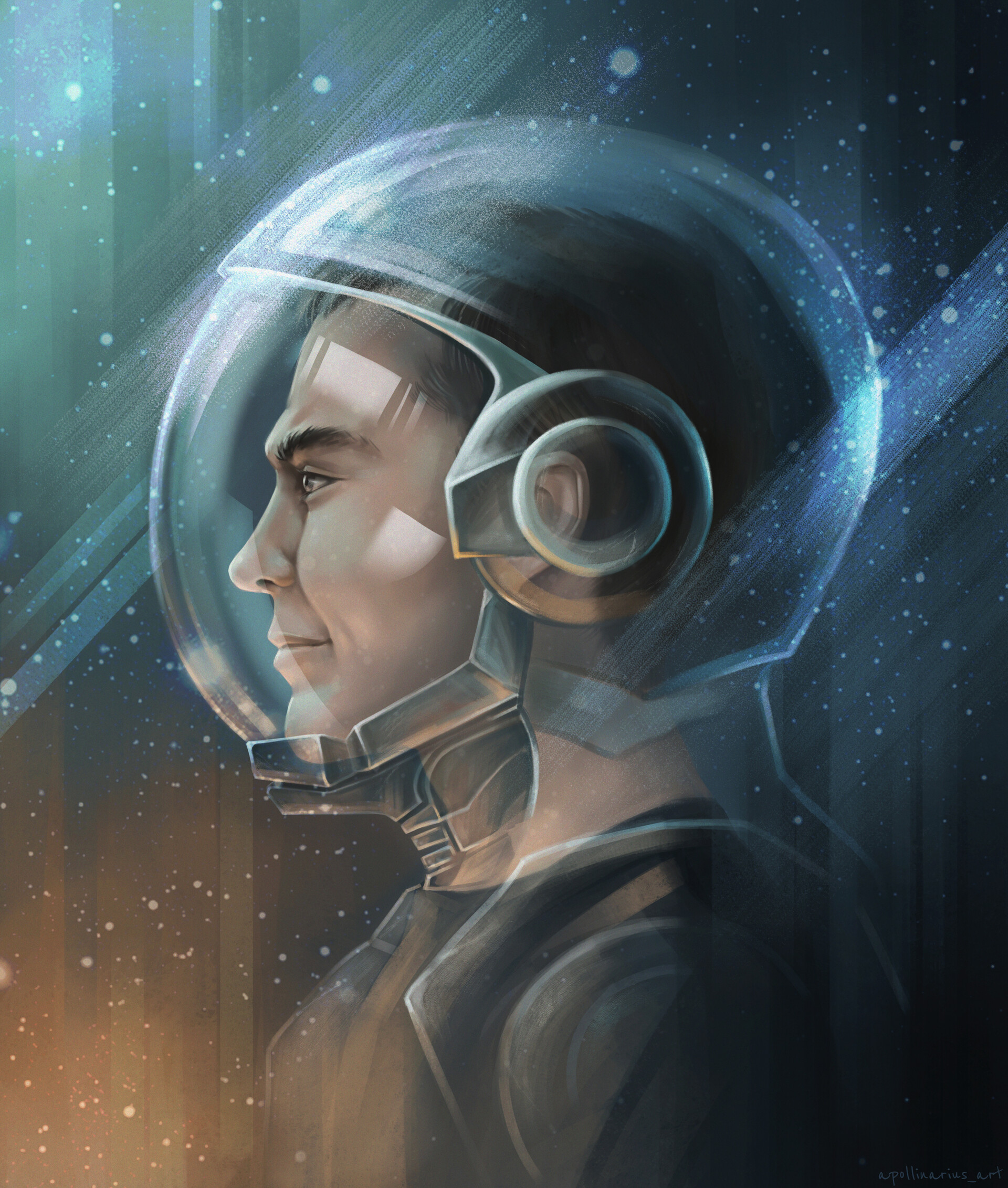 ArtStation - Space portrait
