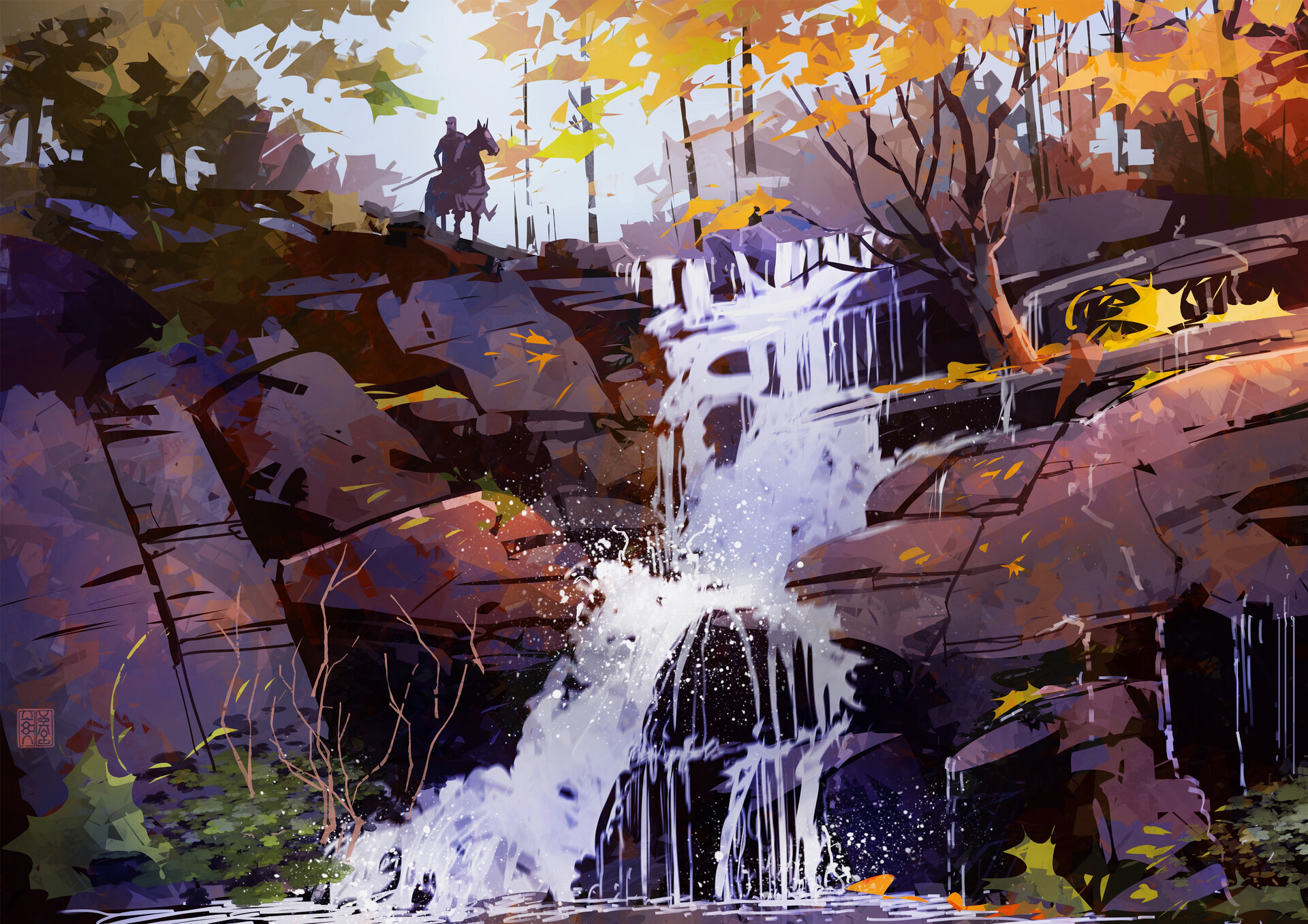 ArtStation - Waterfall