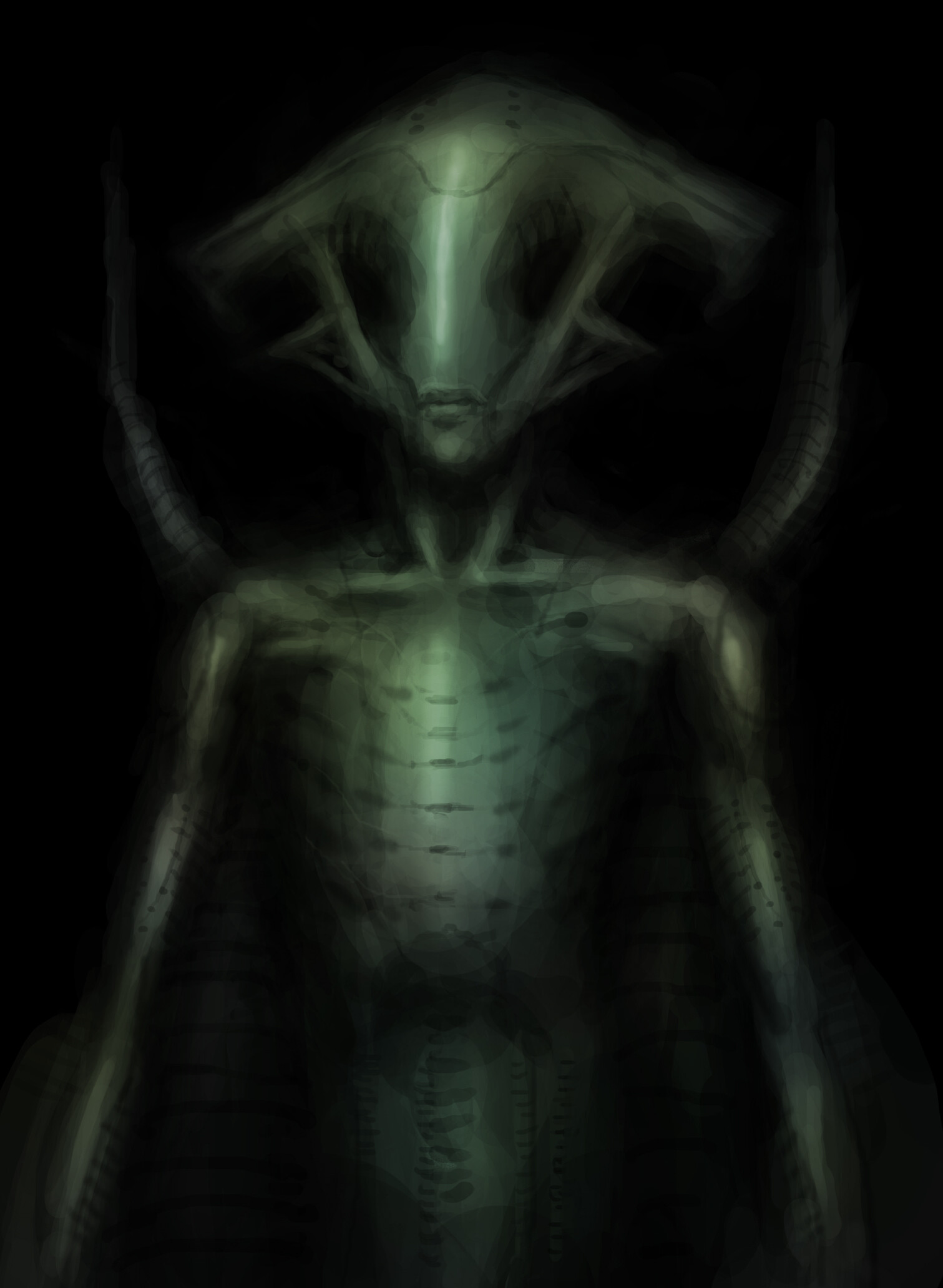 Giger Alien Concept Art