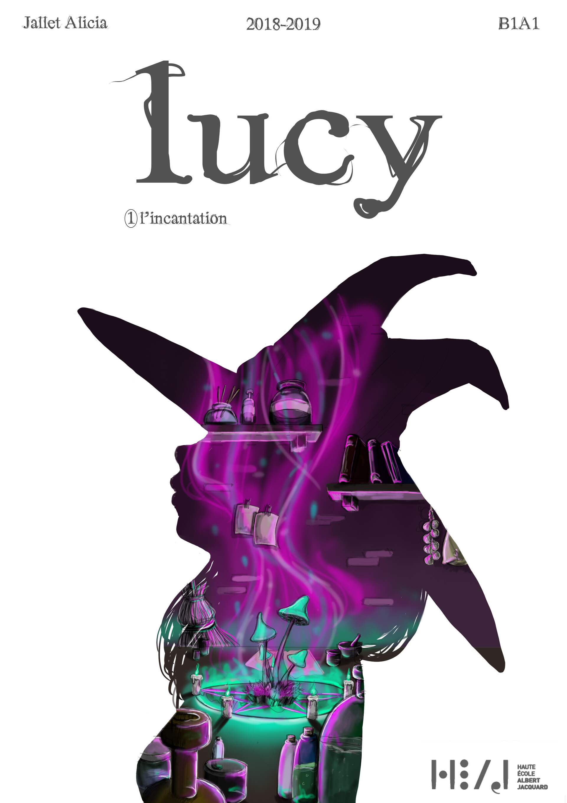 ArtStation - Lucy - cover illustration