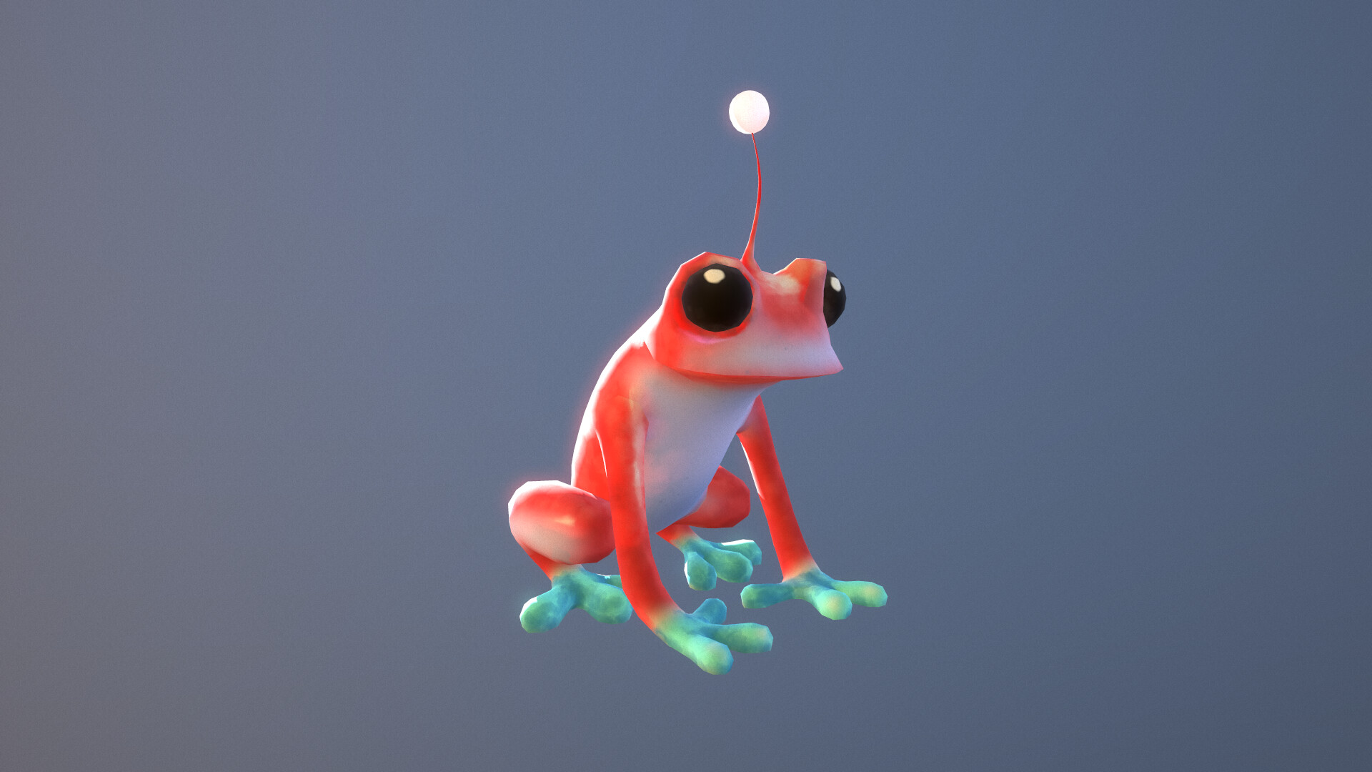 ArtStation - Frog - Handpainted Textures