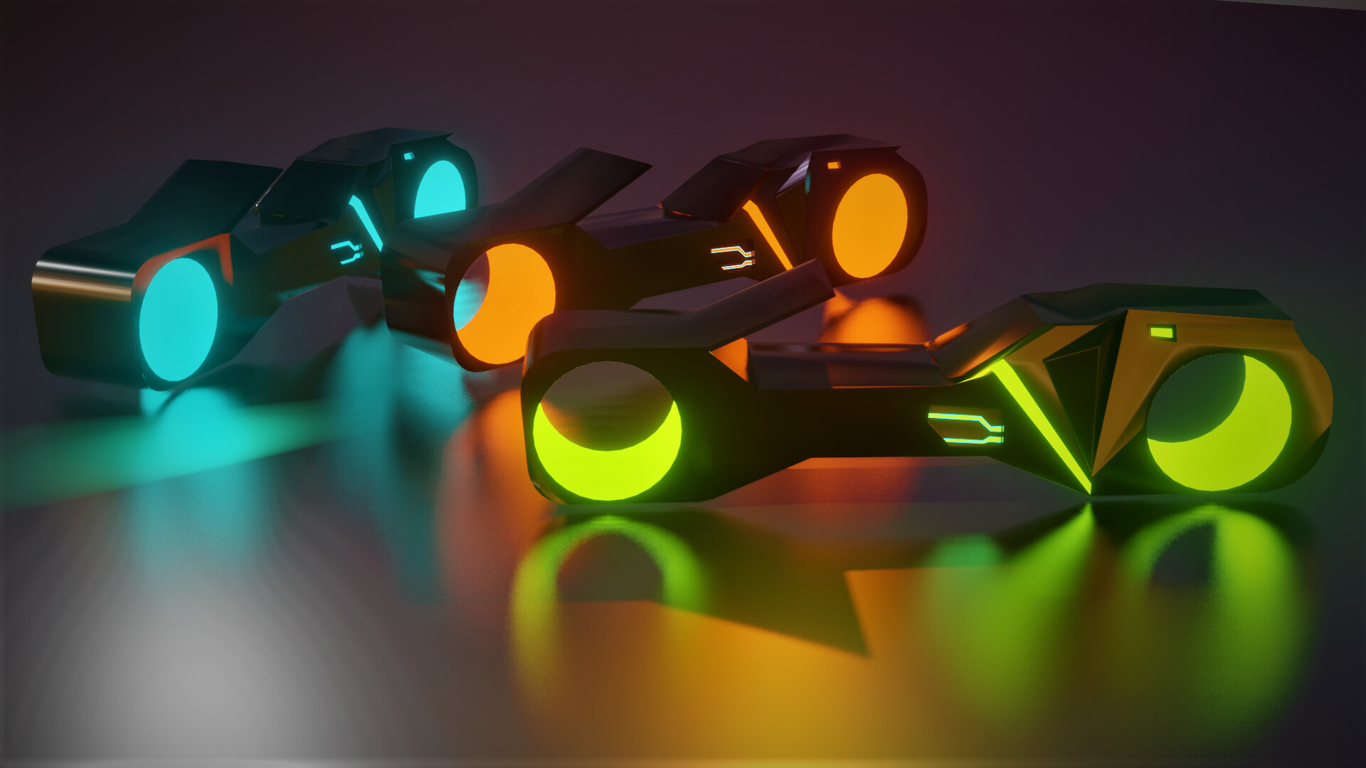 ArtStation - Light cycles