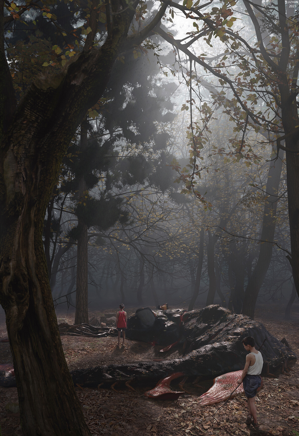 ArtStation - deep forest