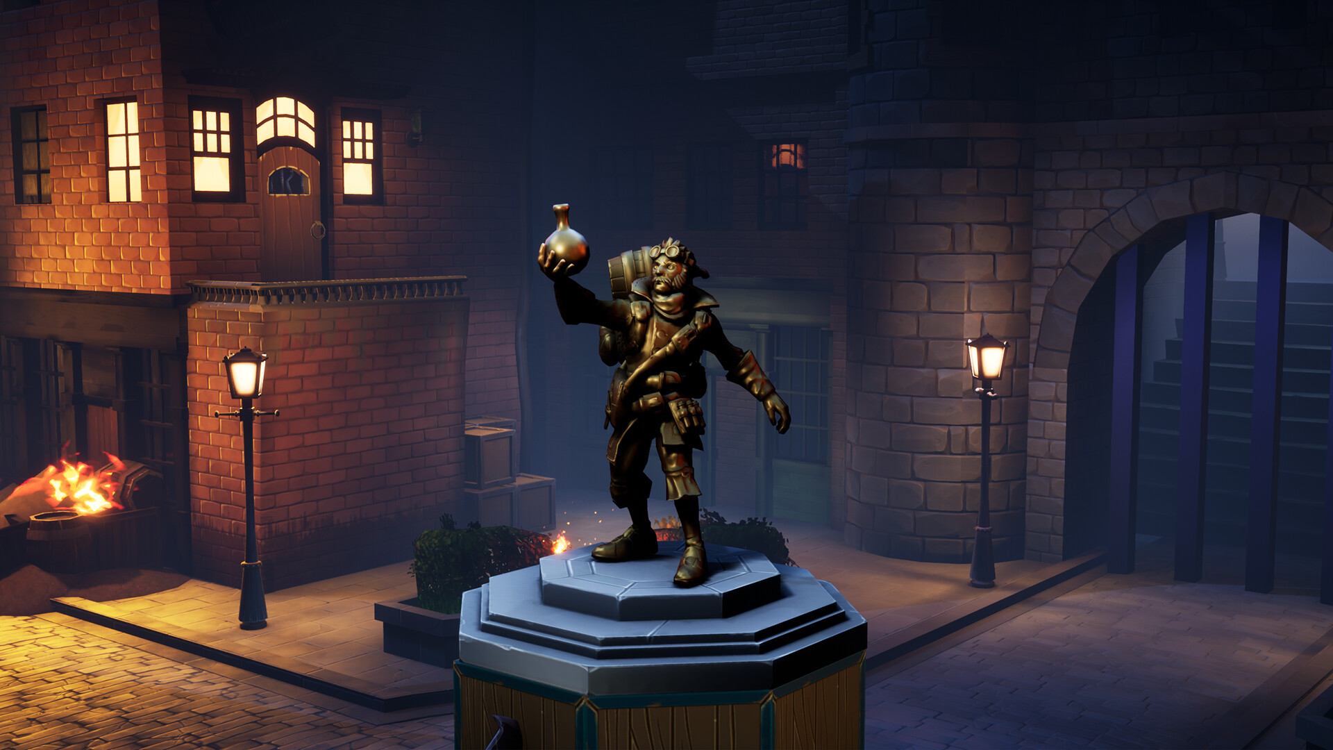 Matthew Gilchrist - Brimstone Brawlers - Courtyard (Original)