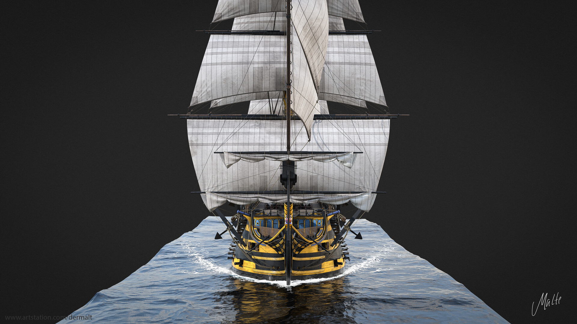 ArtStation - HMS Victory