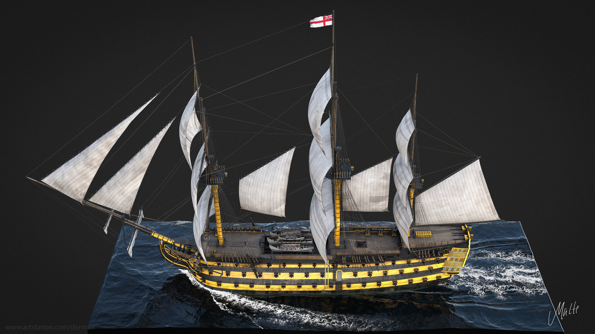 Malte Ullrich - HMS Victory