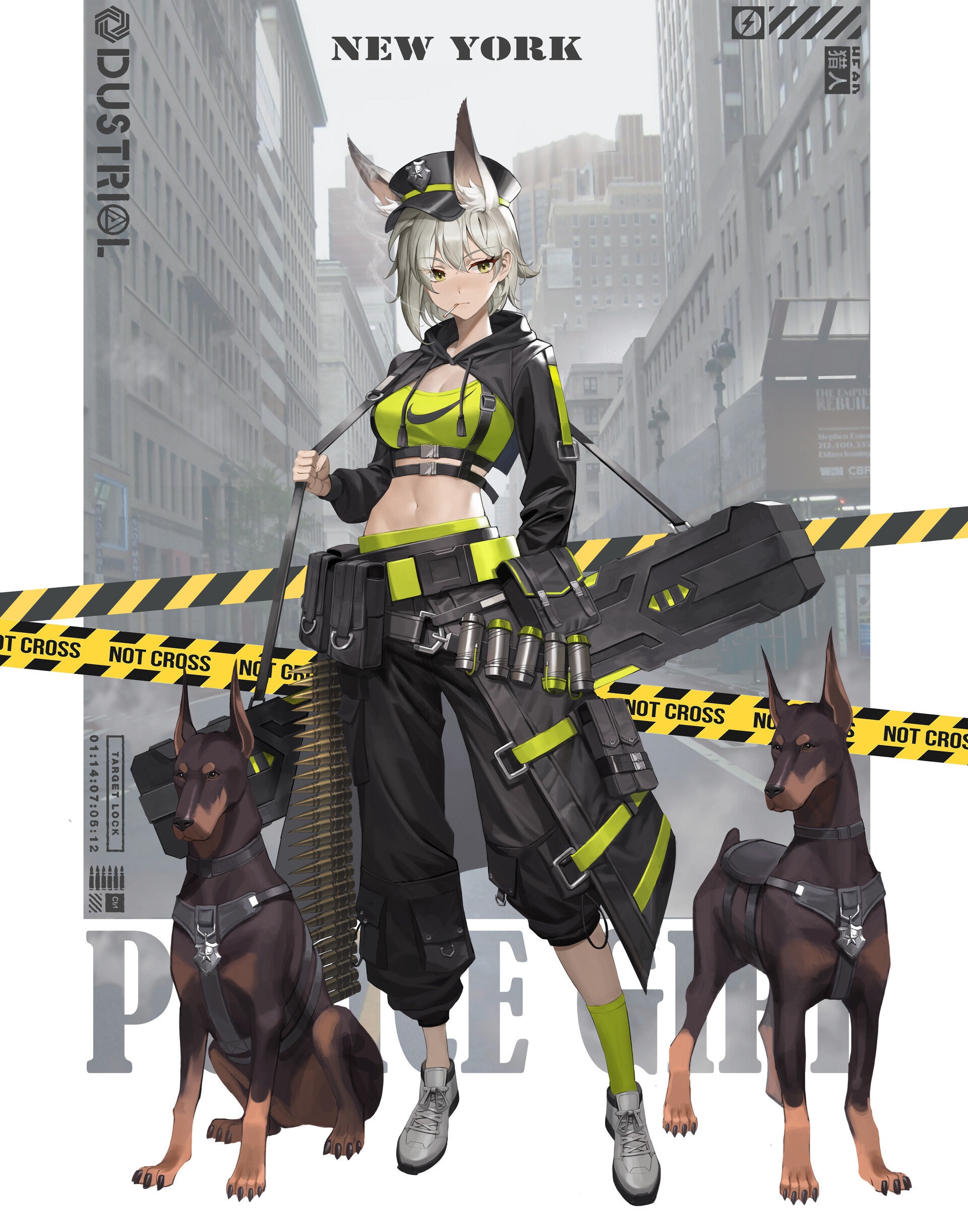 ArtStation - Police girl