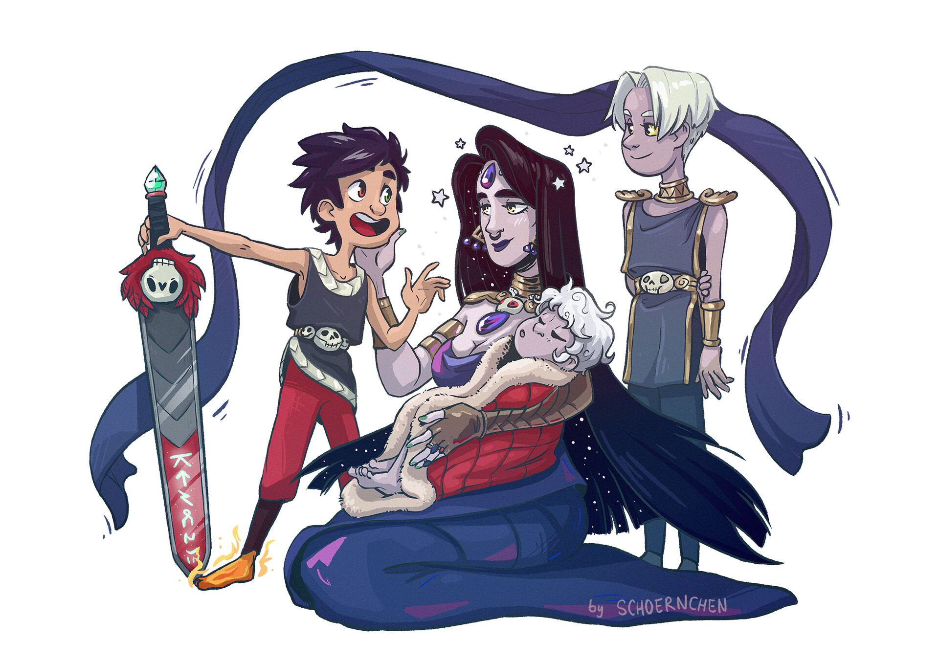 The House Of Hades Fan Art