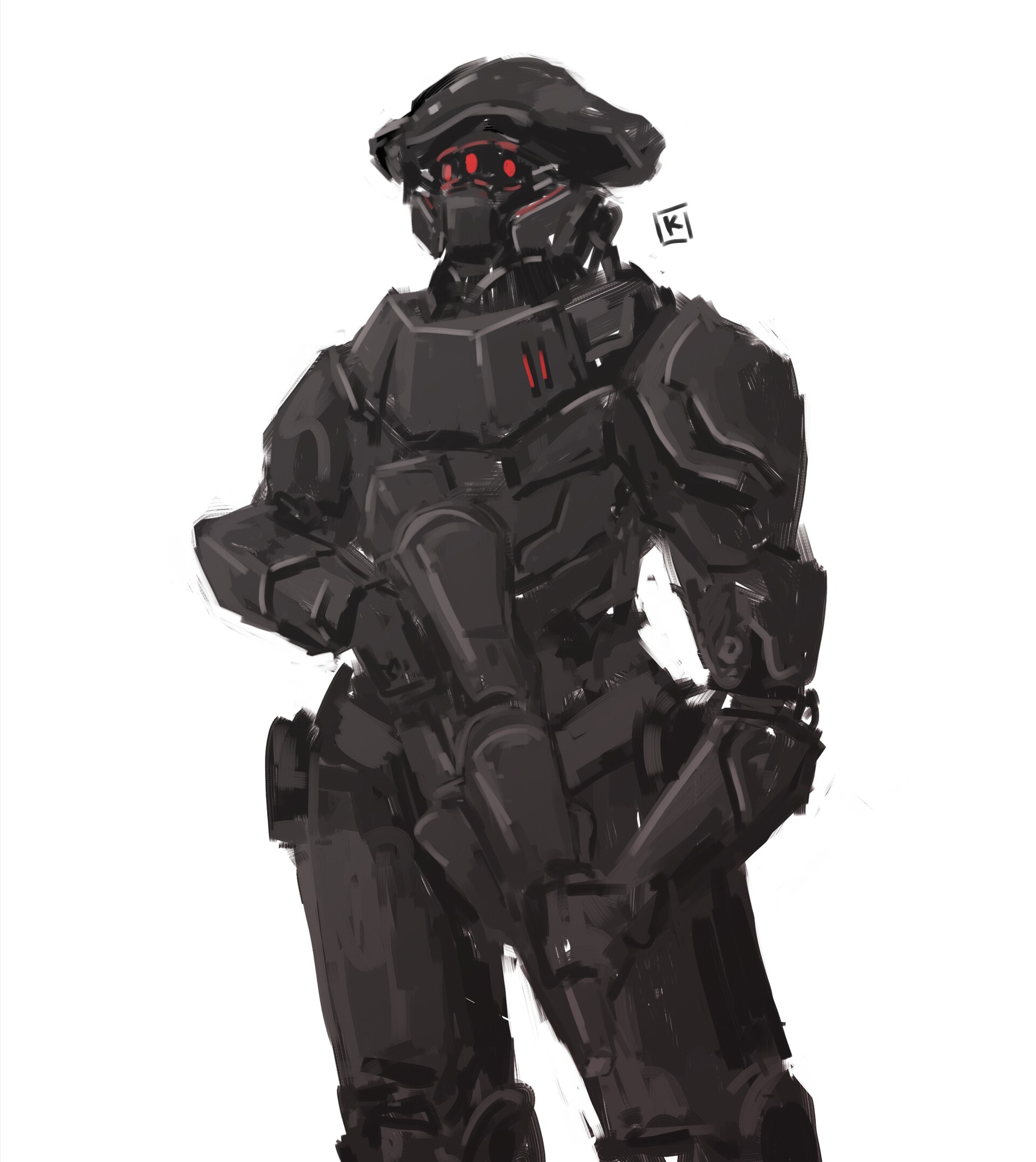 ArtStation - Soldier Mech