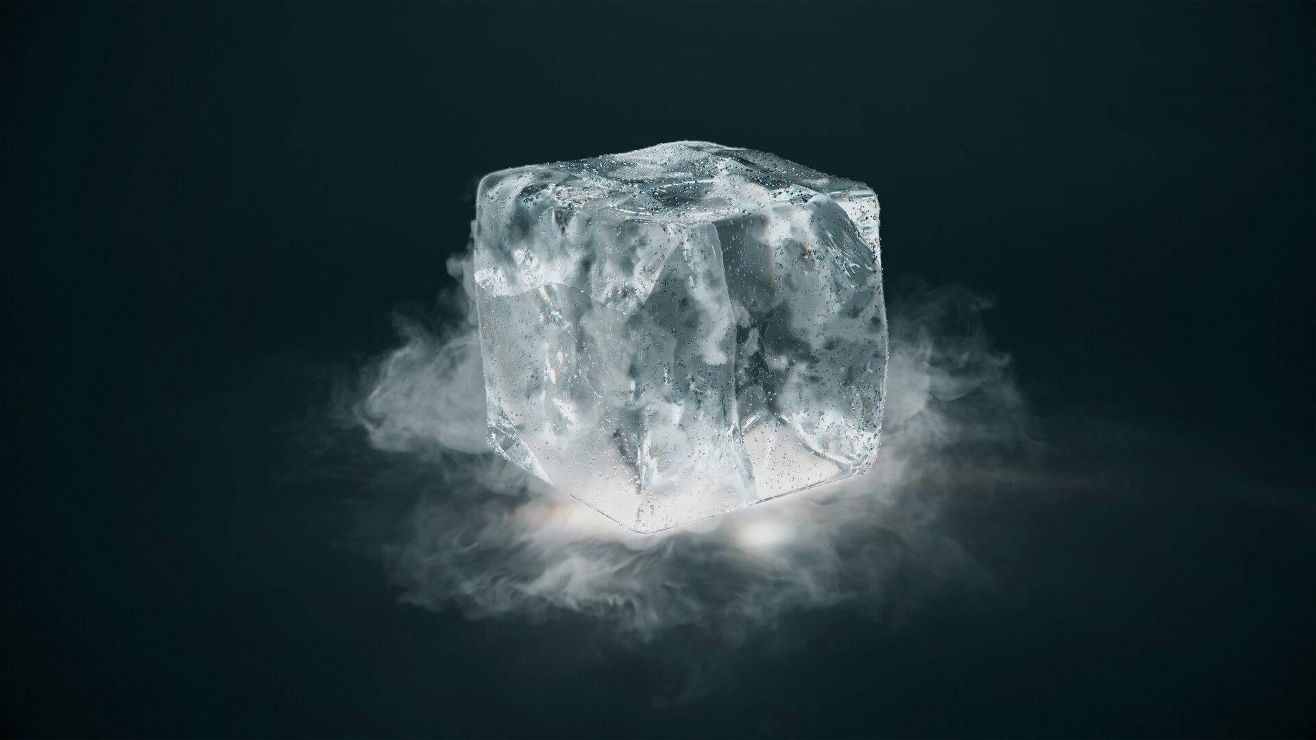 ArtStation - procedural ice cube