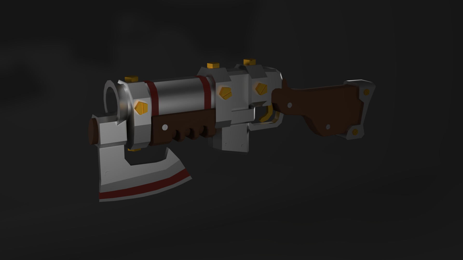 ArtStation - Cannon with an axe