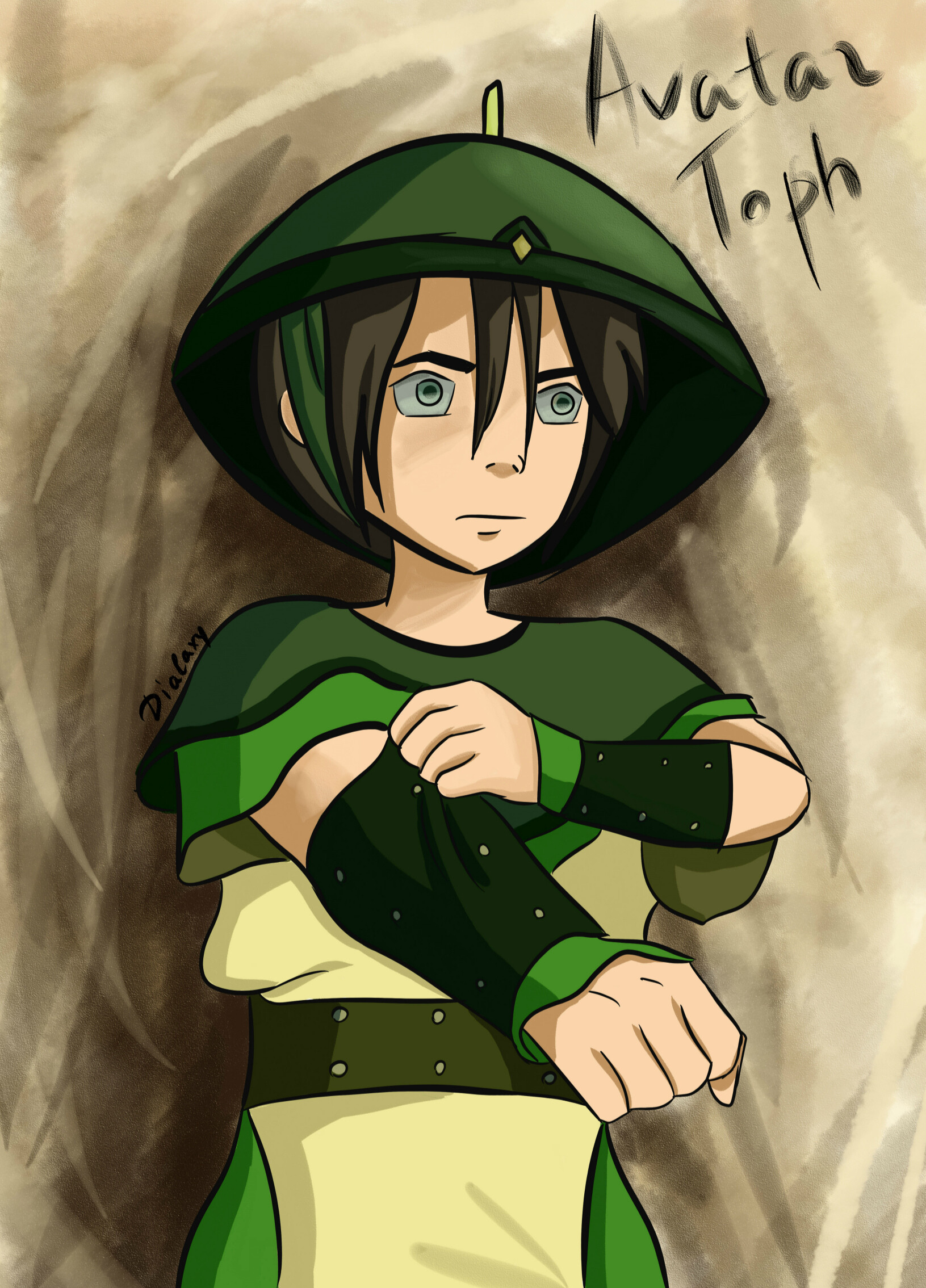ArtStation - Toph Illustration