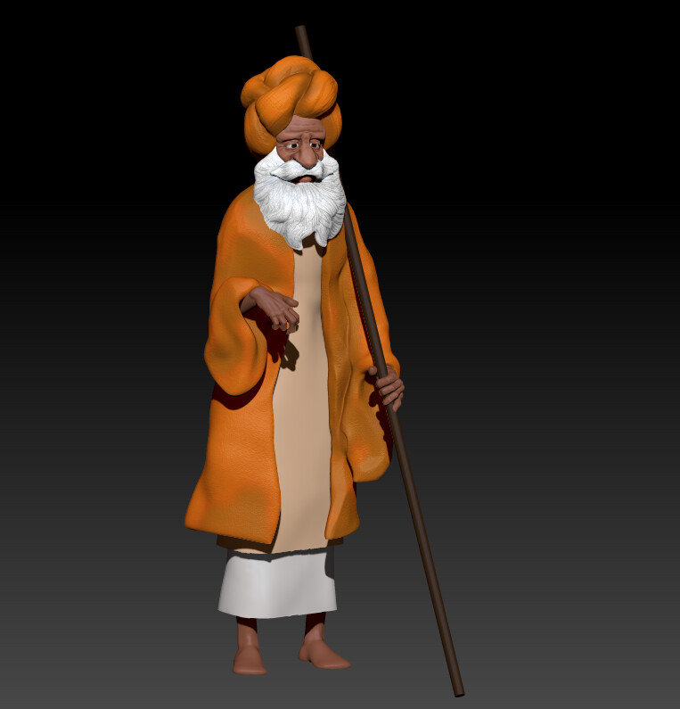 ArtStation - Indian Character