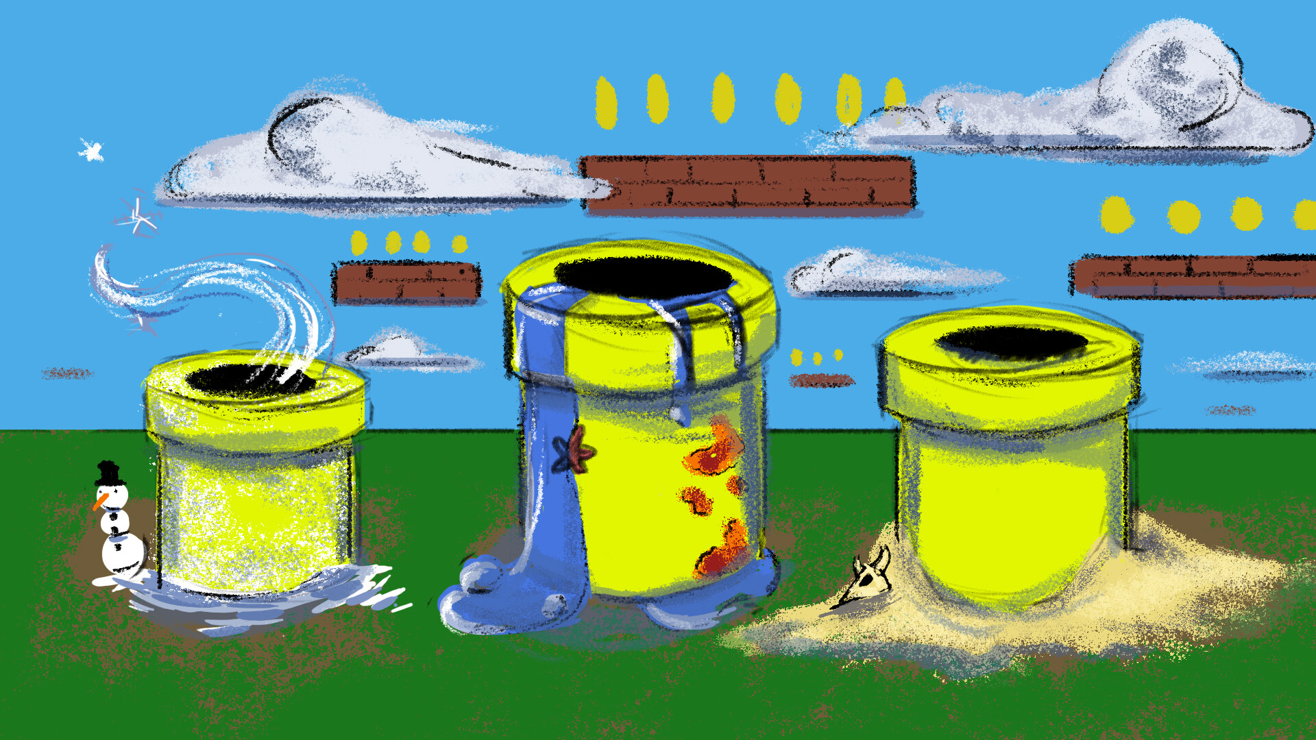 ArtStation - TEA @UCF Escape Room Sketch